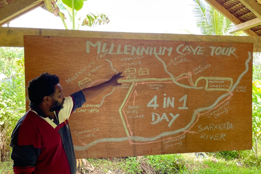 Vanuatu's Millennium Cave: Thrilling Adventure in Nature