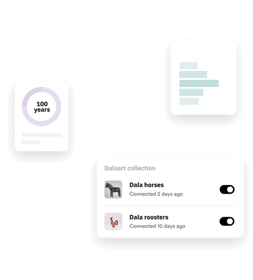 Dalaart: Dala horses online - new and vintage