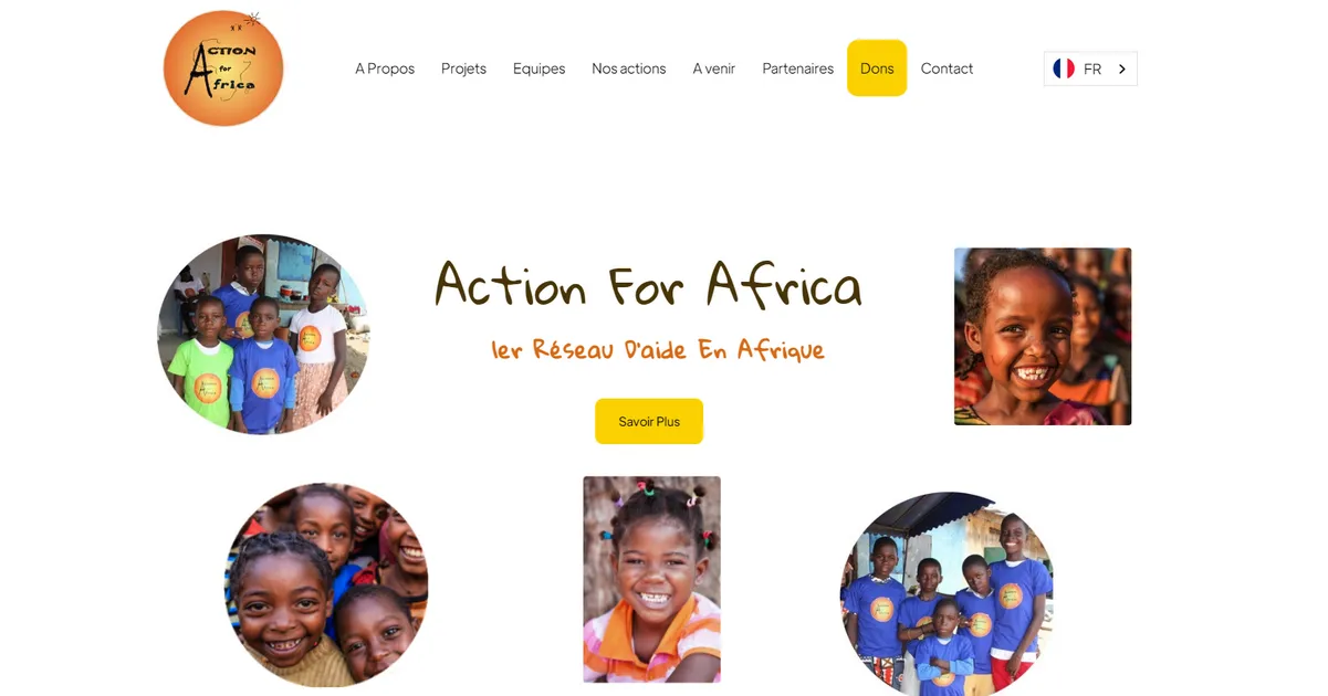 Action For Africa | Association humanitaire en Afrique