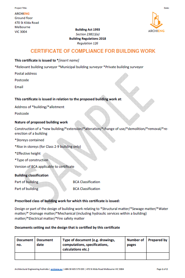 ArchiEng - Specialist Consultancy Building Science Engineering CPEng ...