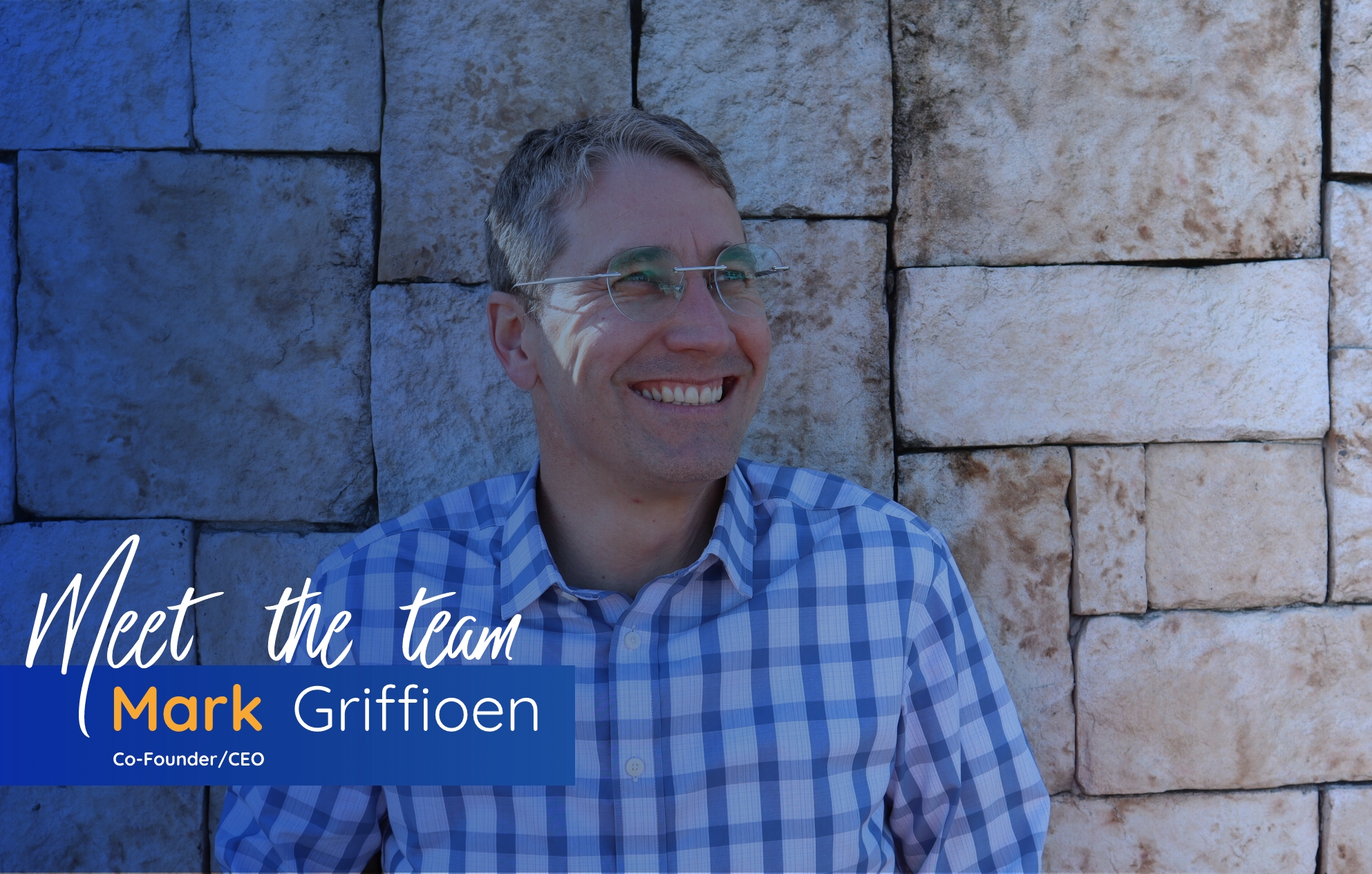 Meet Mark, our Co founder and Team leader