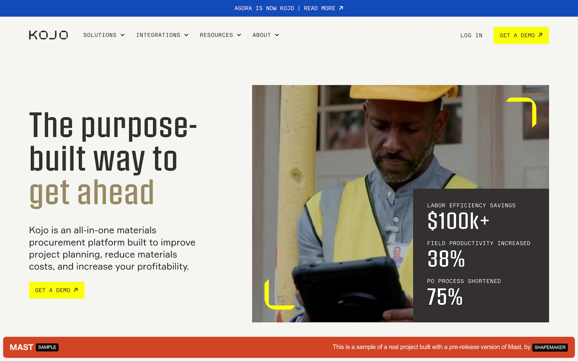 Mast A CSS Framework for Webflow