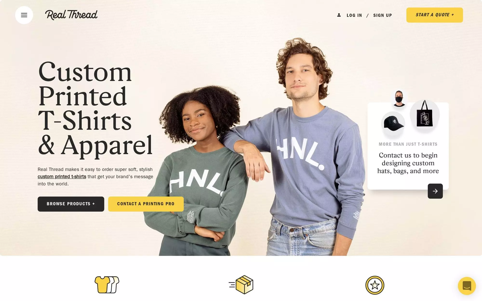 Real Thread [Website] No-Code Supply Co.