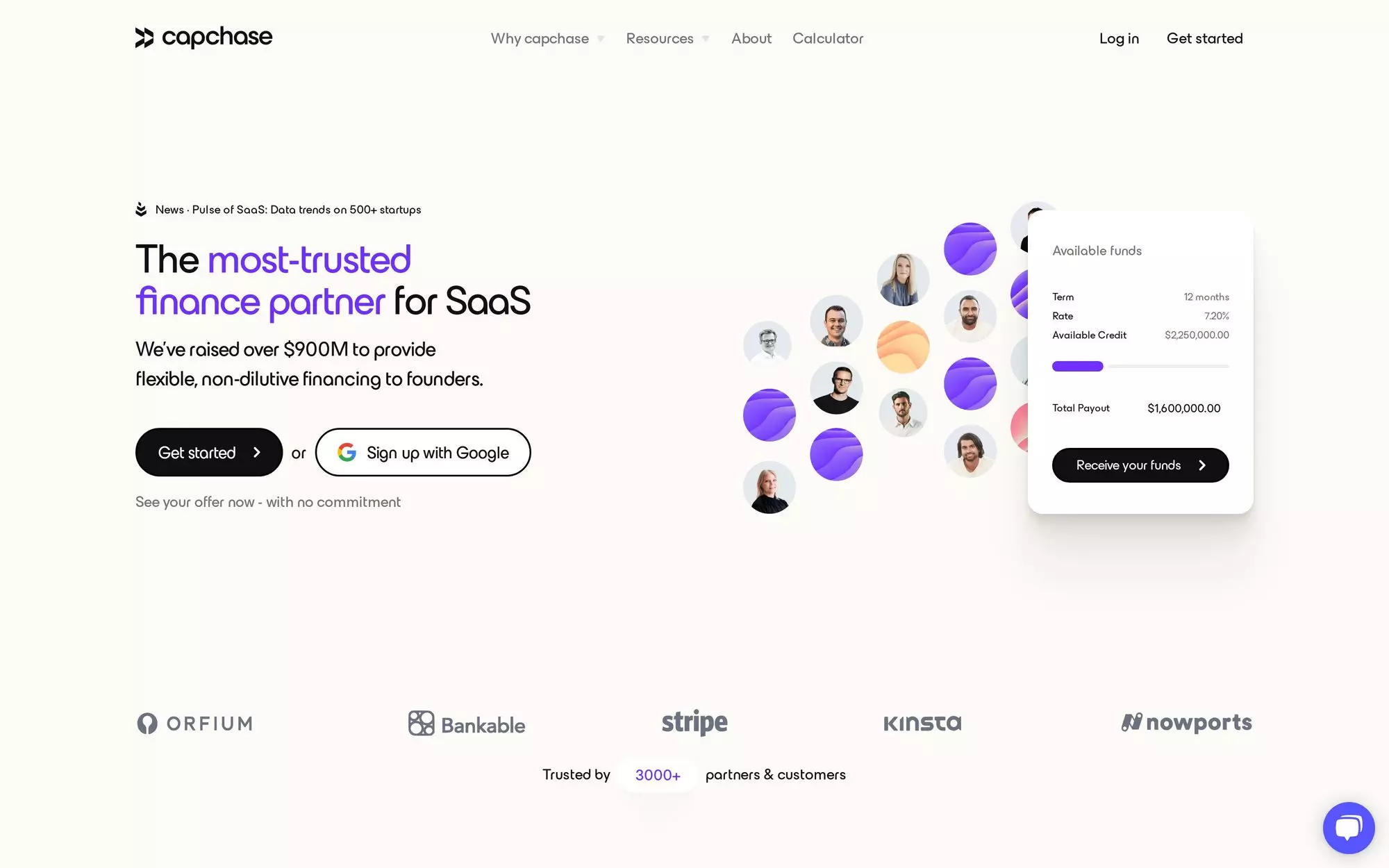 Capchase [Website] No-Code Supply Co.