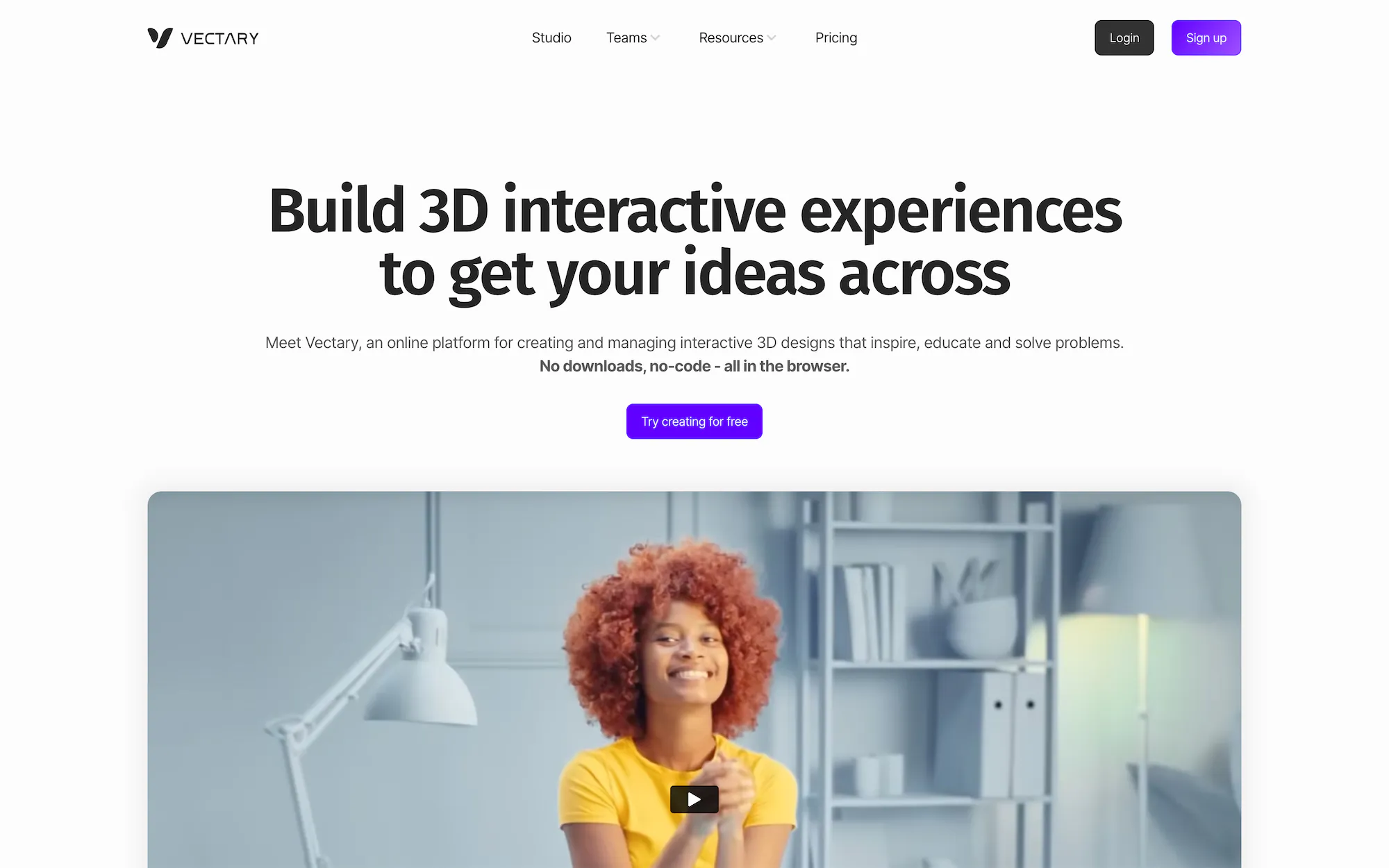 Vectary [App] No-Code Supply Co.