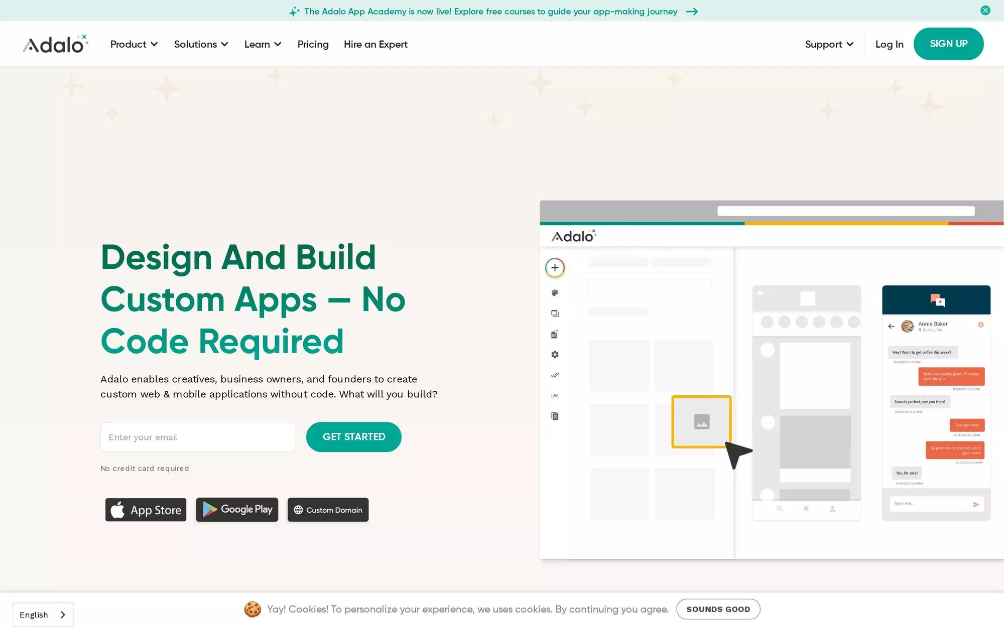 Adalo [App] No-Code Supply Co.