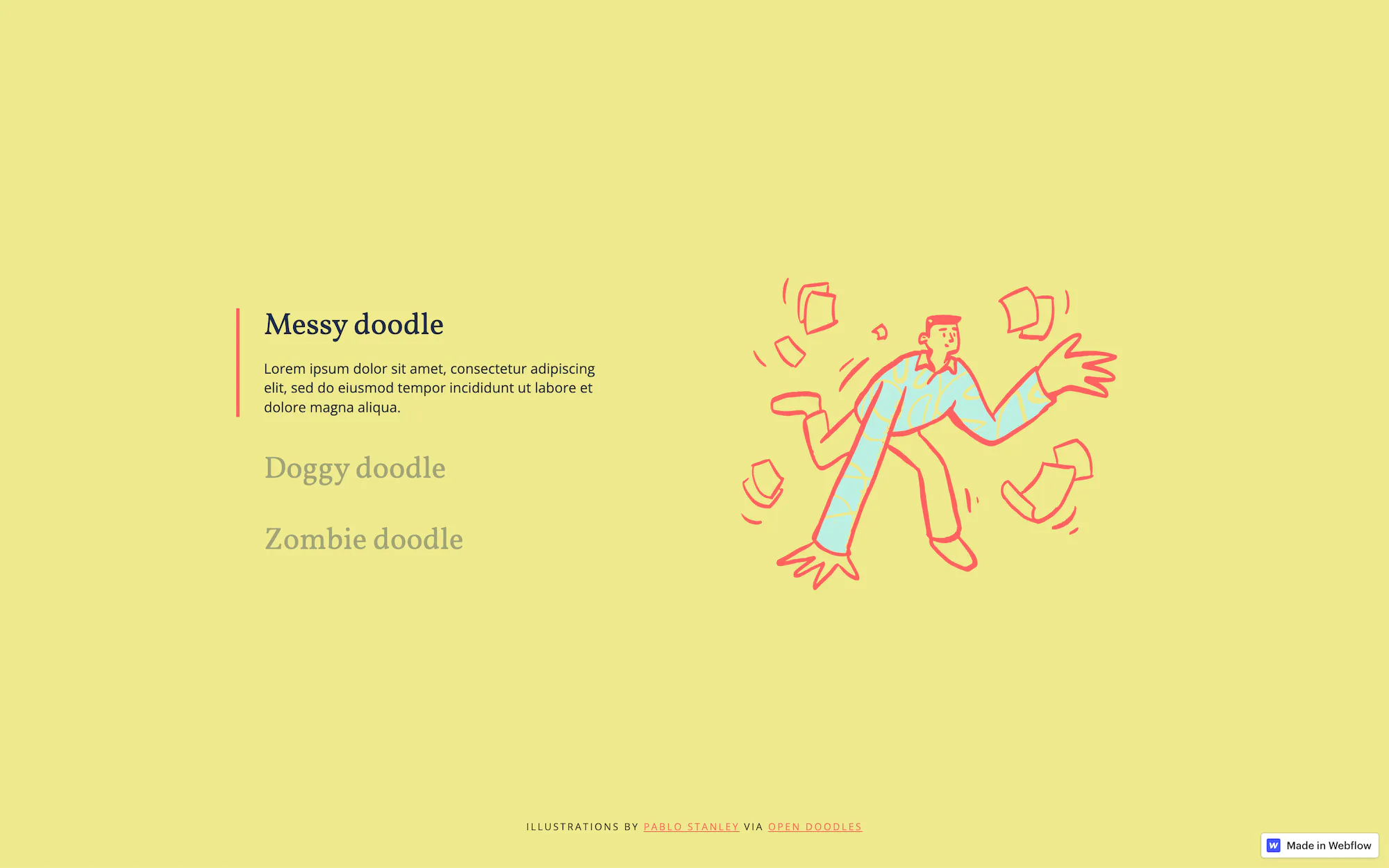 Tab Change Interaction [Component] No-Code Supply Co.