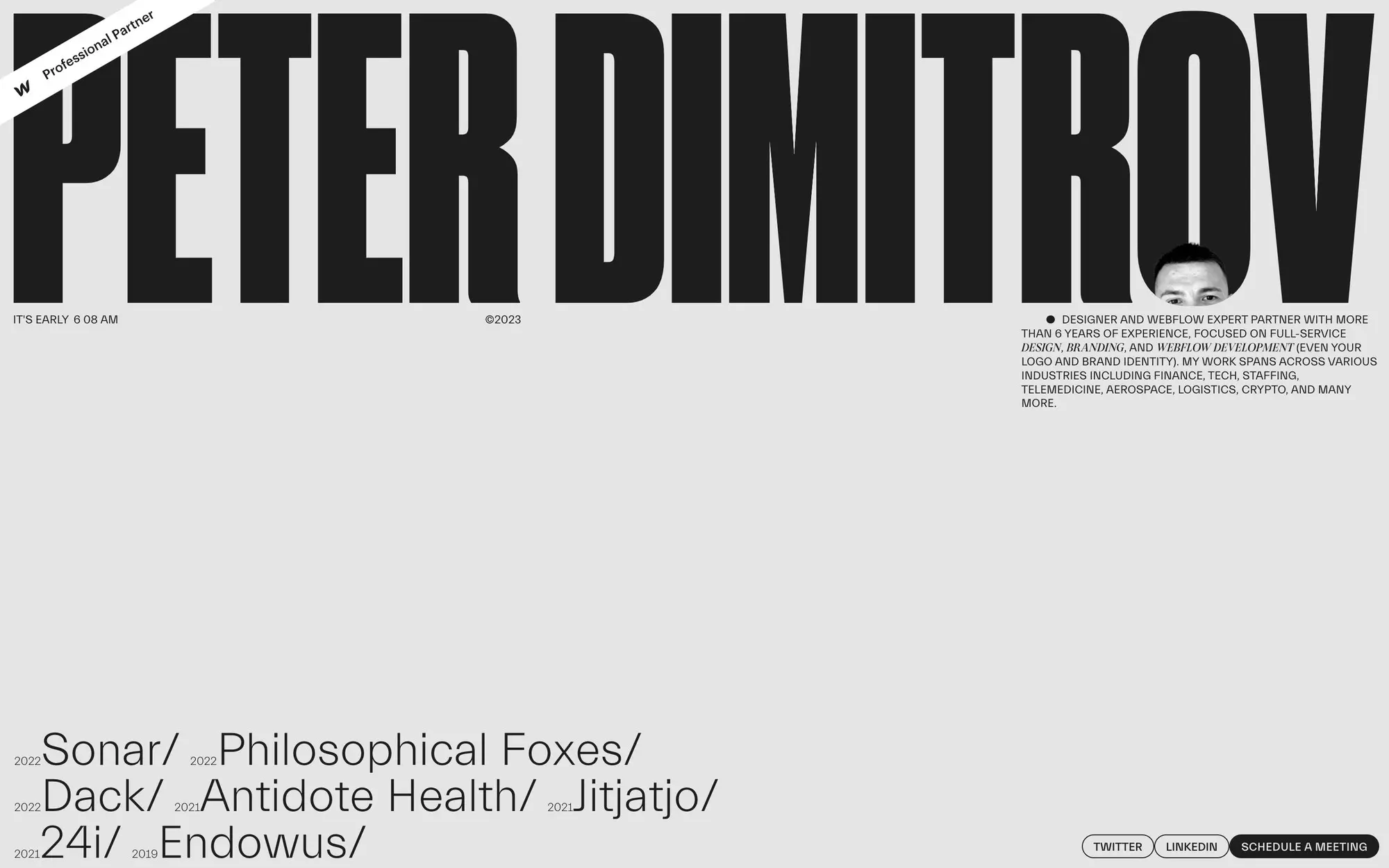Peter Dimitrov [Website] No-Code Supply Co.