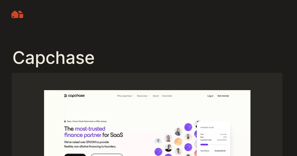 Capchase [Website] No-Code Supply Co.