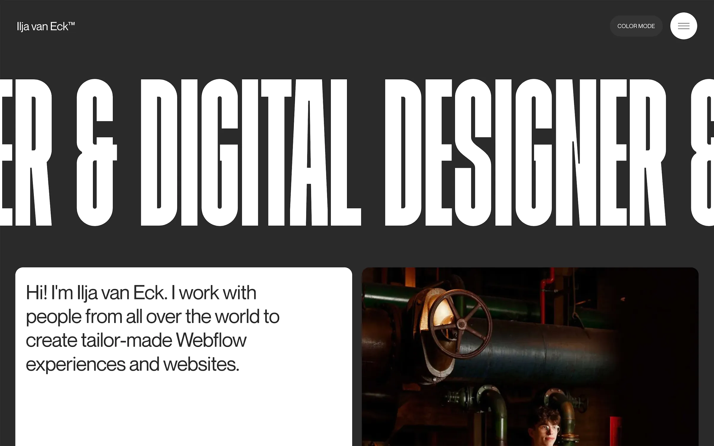 Ilja van Eck [Website] No-Code Supply Co.