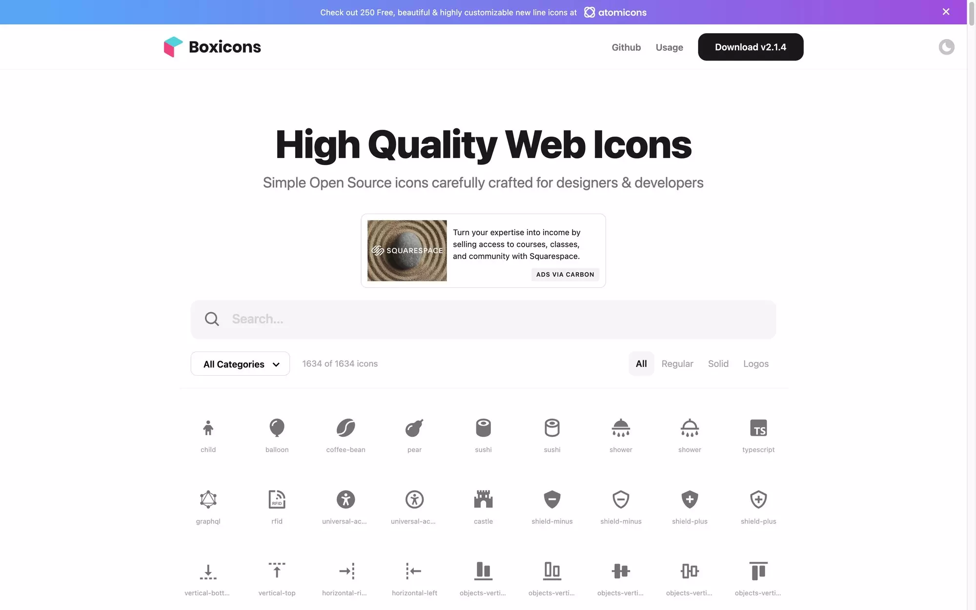 Boxicons [Icons] No-Code Supply Co.