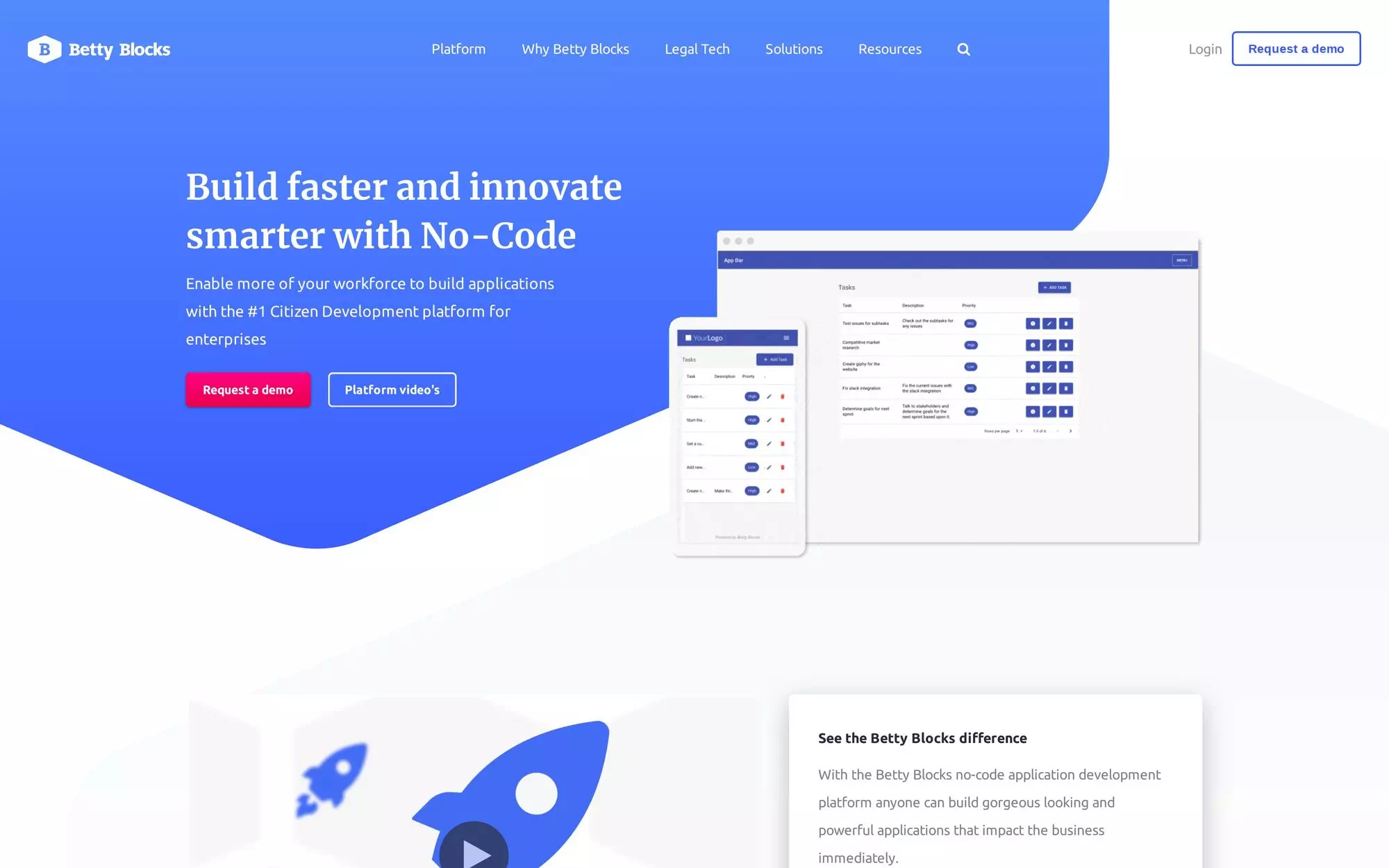 Betty Blocks [App] No-Code Supply Co.