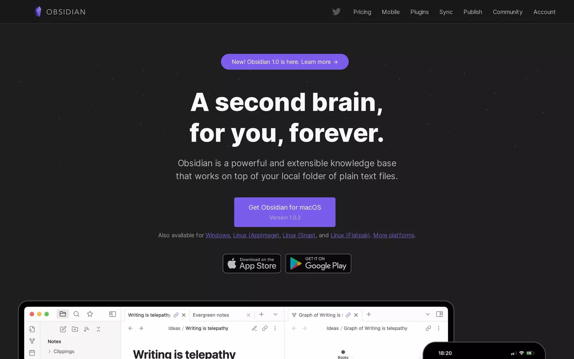 Obsidian [App] No-Code Supply Co.