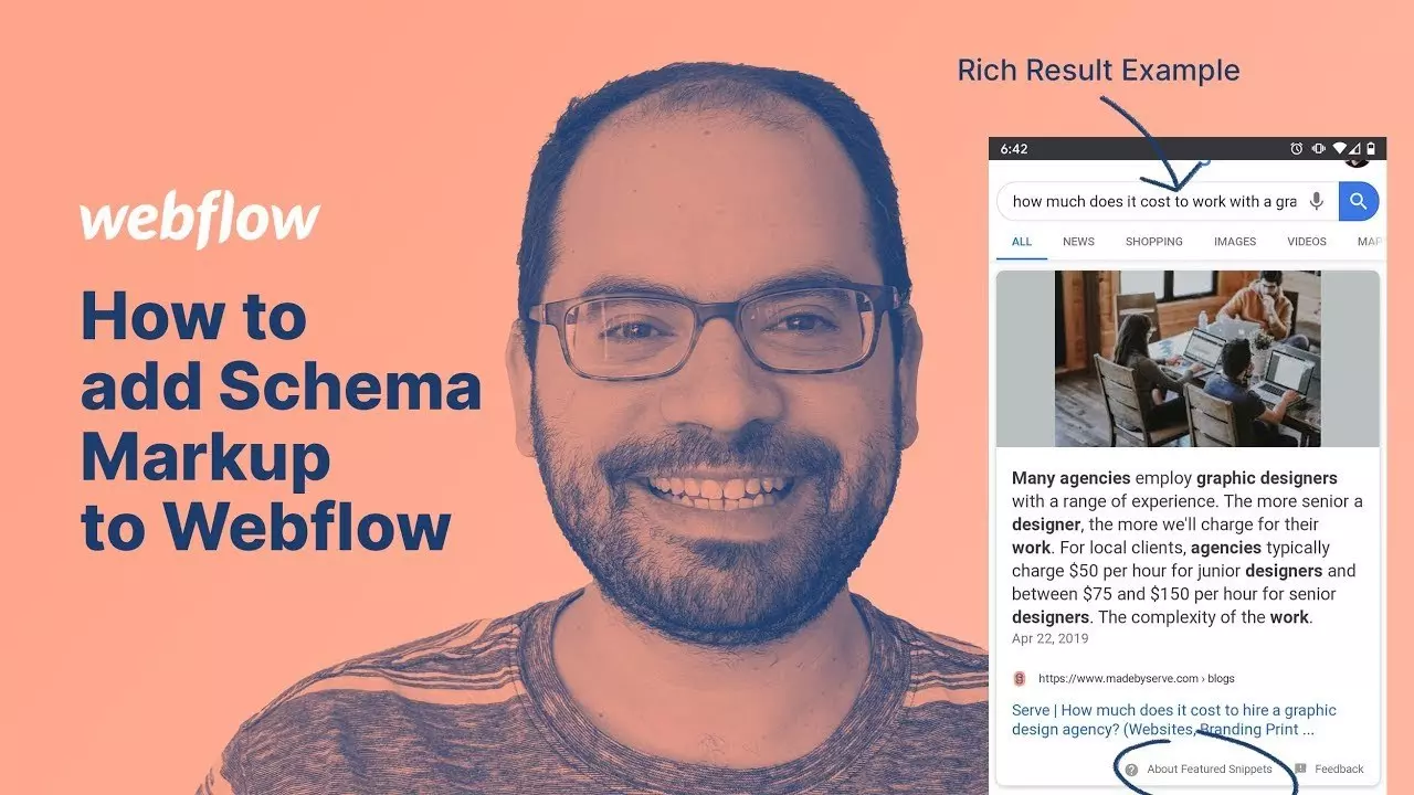 How to add Schema Markup to your Webflow Project [Video] No-Code Supply Co.