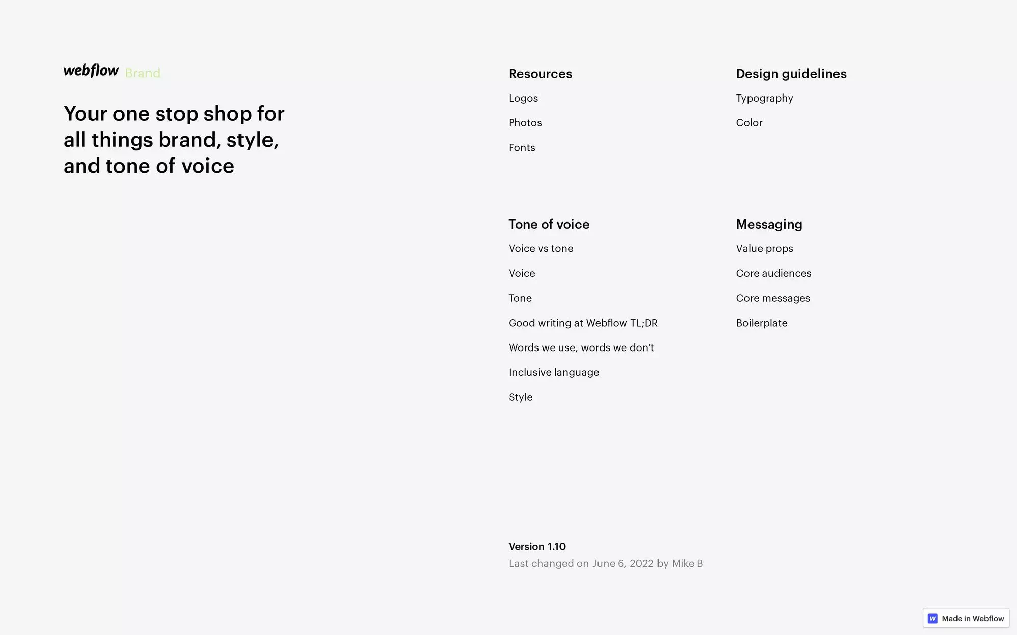 Webflow Brand [Website] No-Code Supply Co.