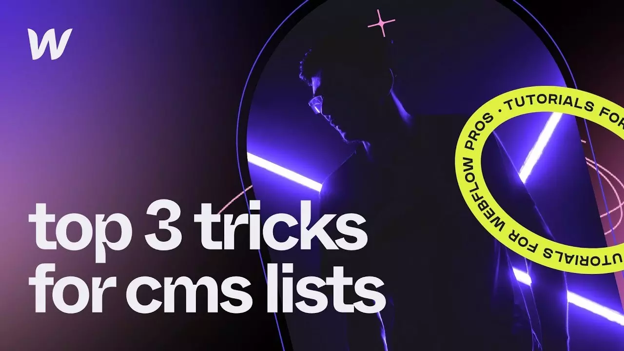 Top 3 tricks for CMS collection lists in Webflow [Video] No-Code Supply Co.