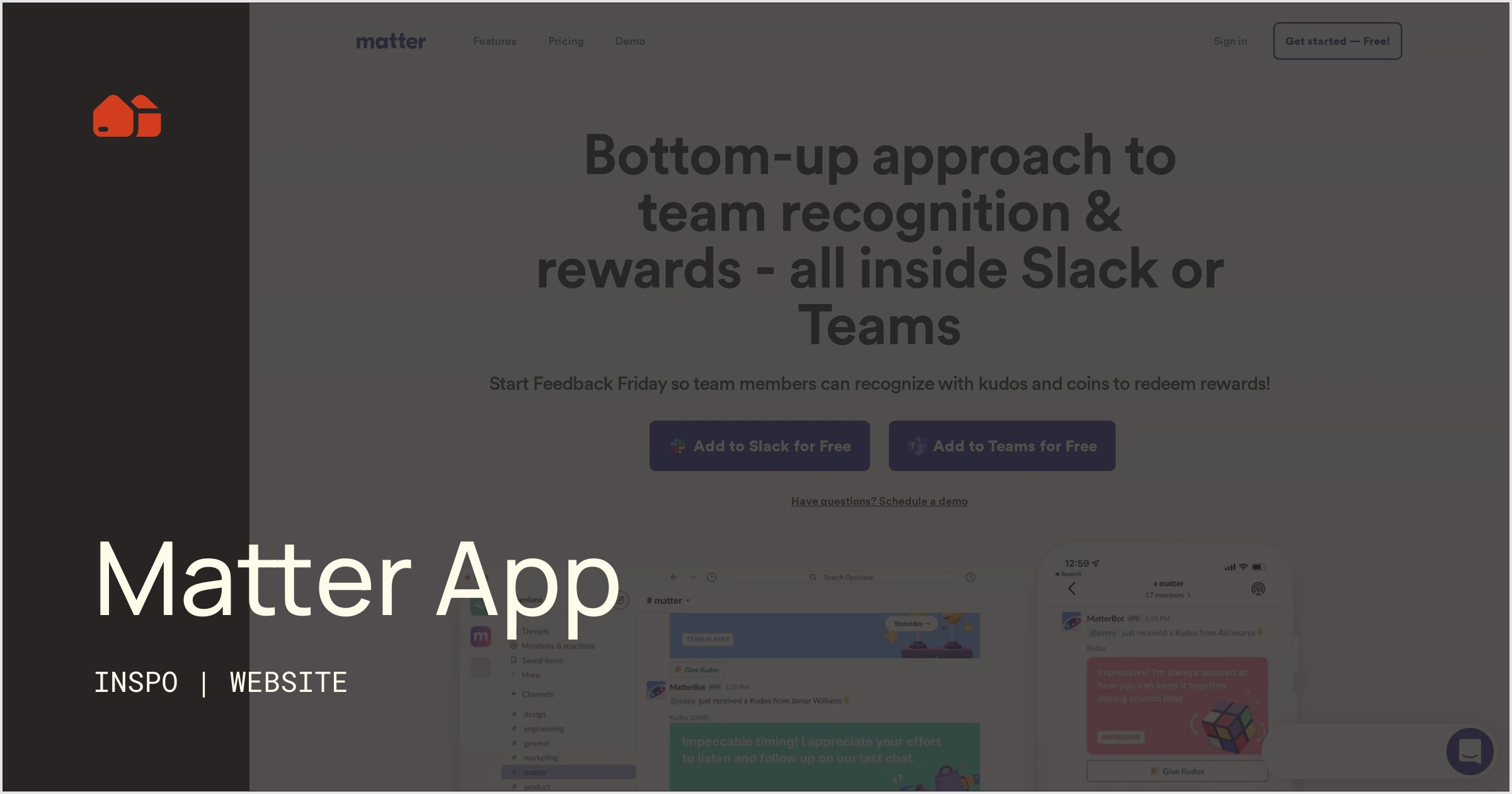 Matter App [Website] No-Code Supply Co.