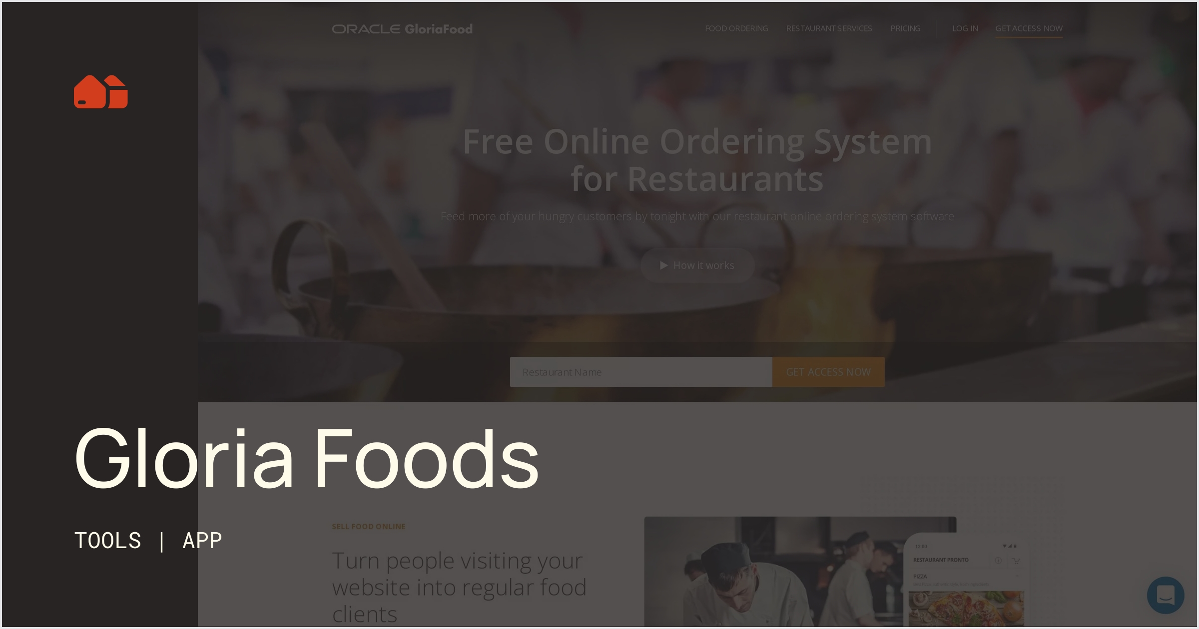 Gloria Foods [App] No-Code Supply Co.