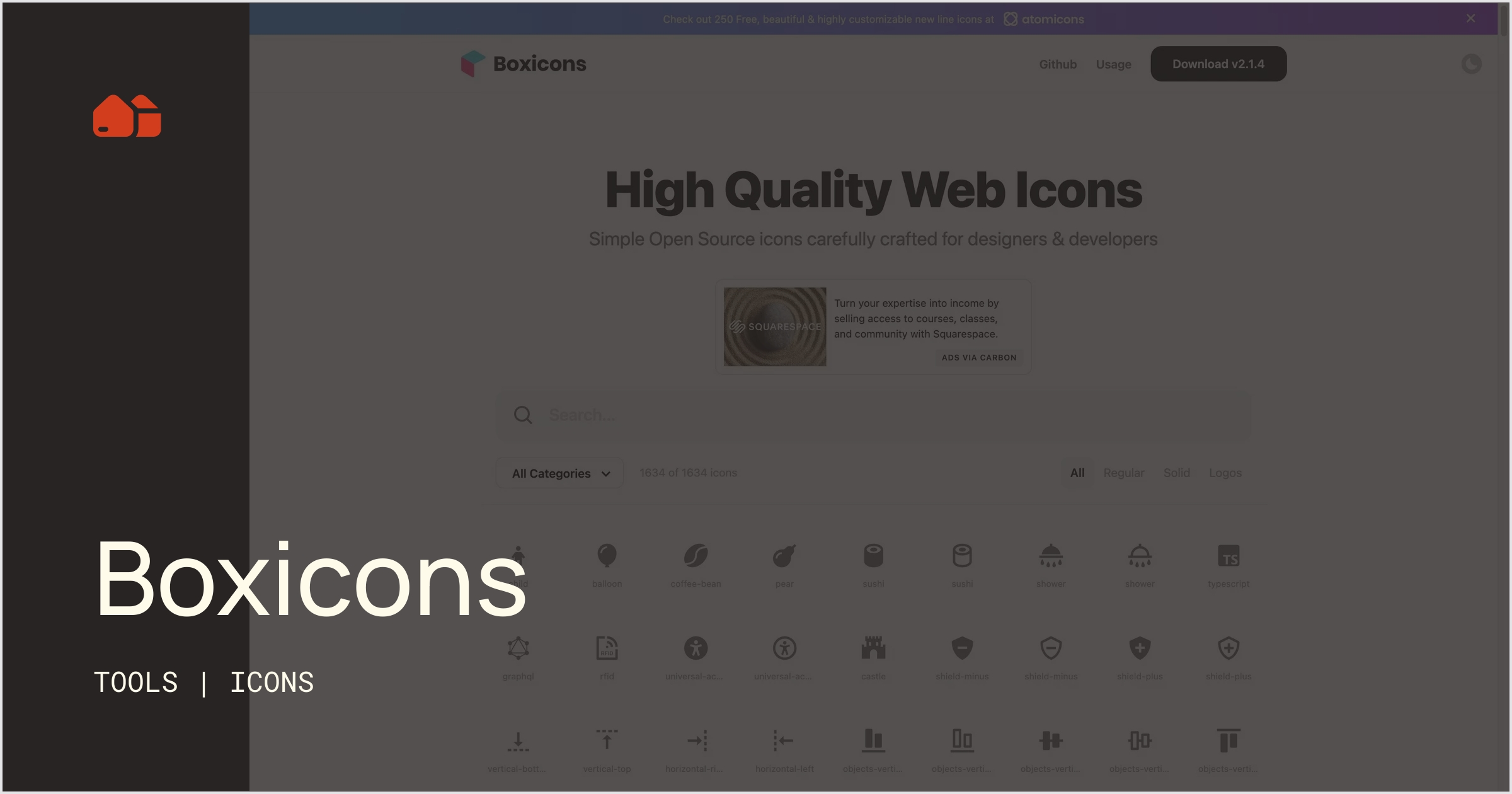 Boxicons [Icons] No-Code Supply Co.