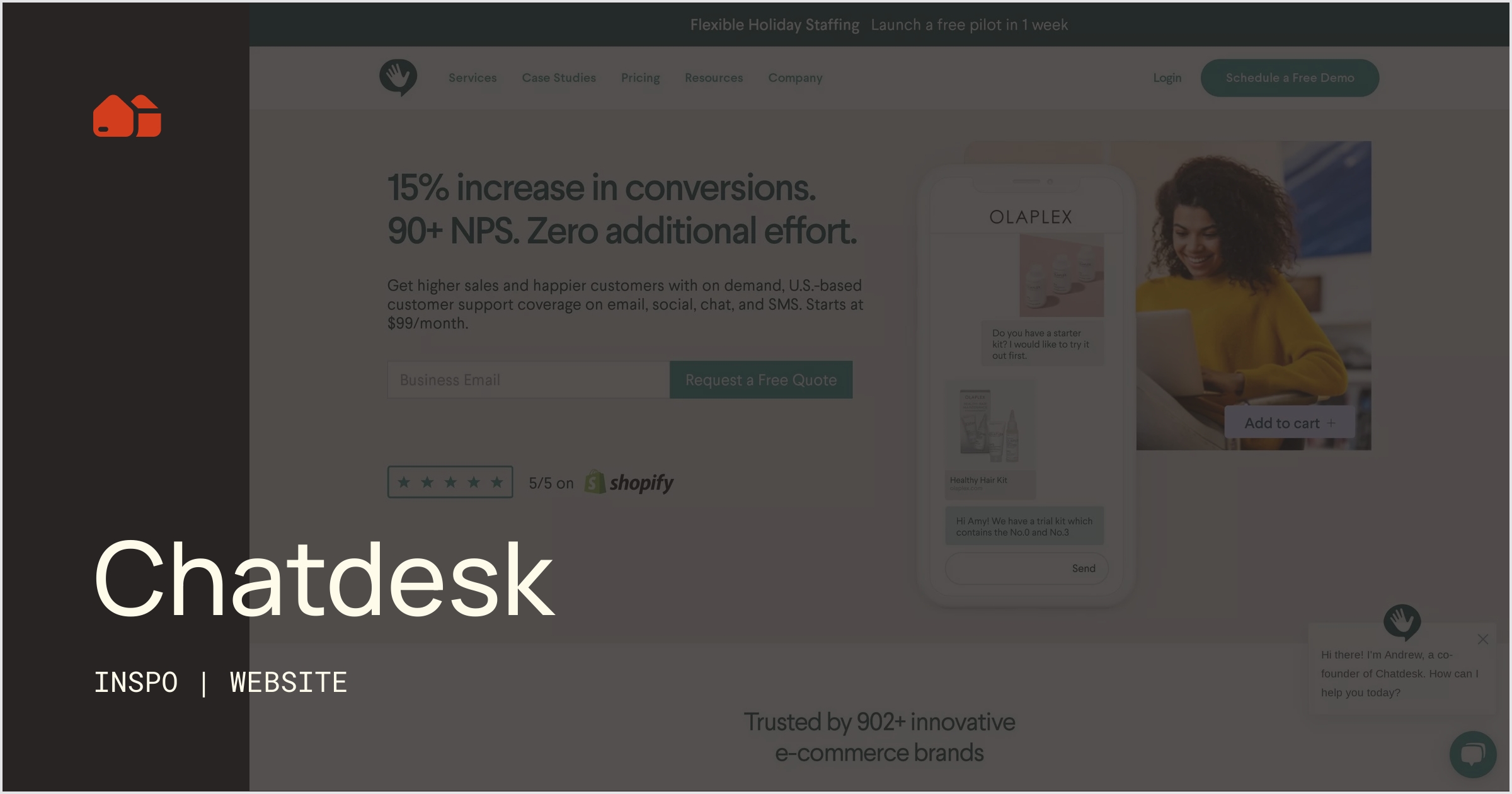 Chatdesk [Website] No-Code Supply Co.