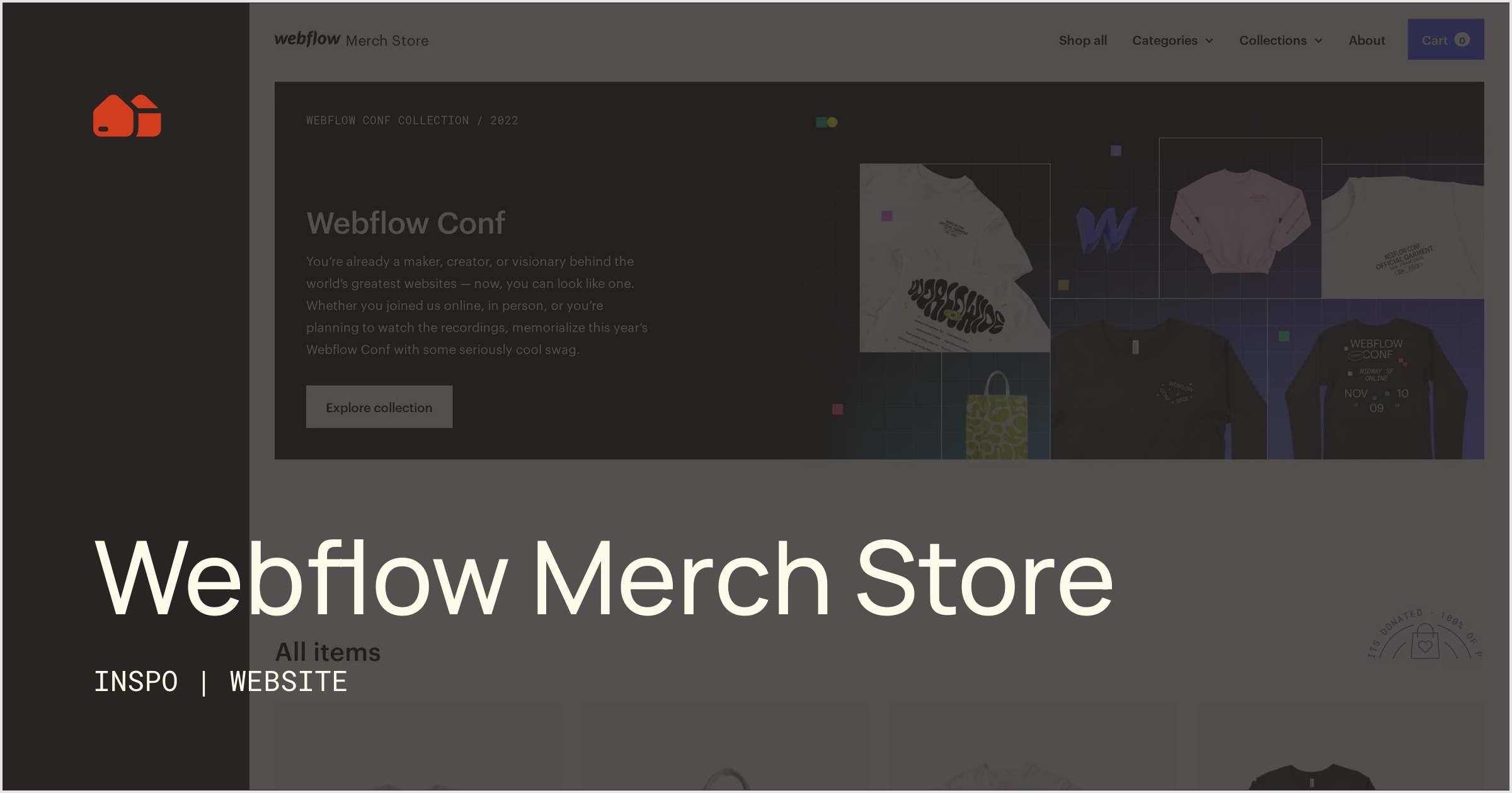 Webflow Merch Store [Website] No-Code Supply Co.