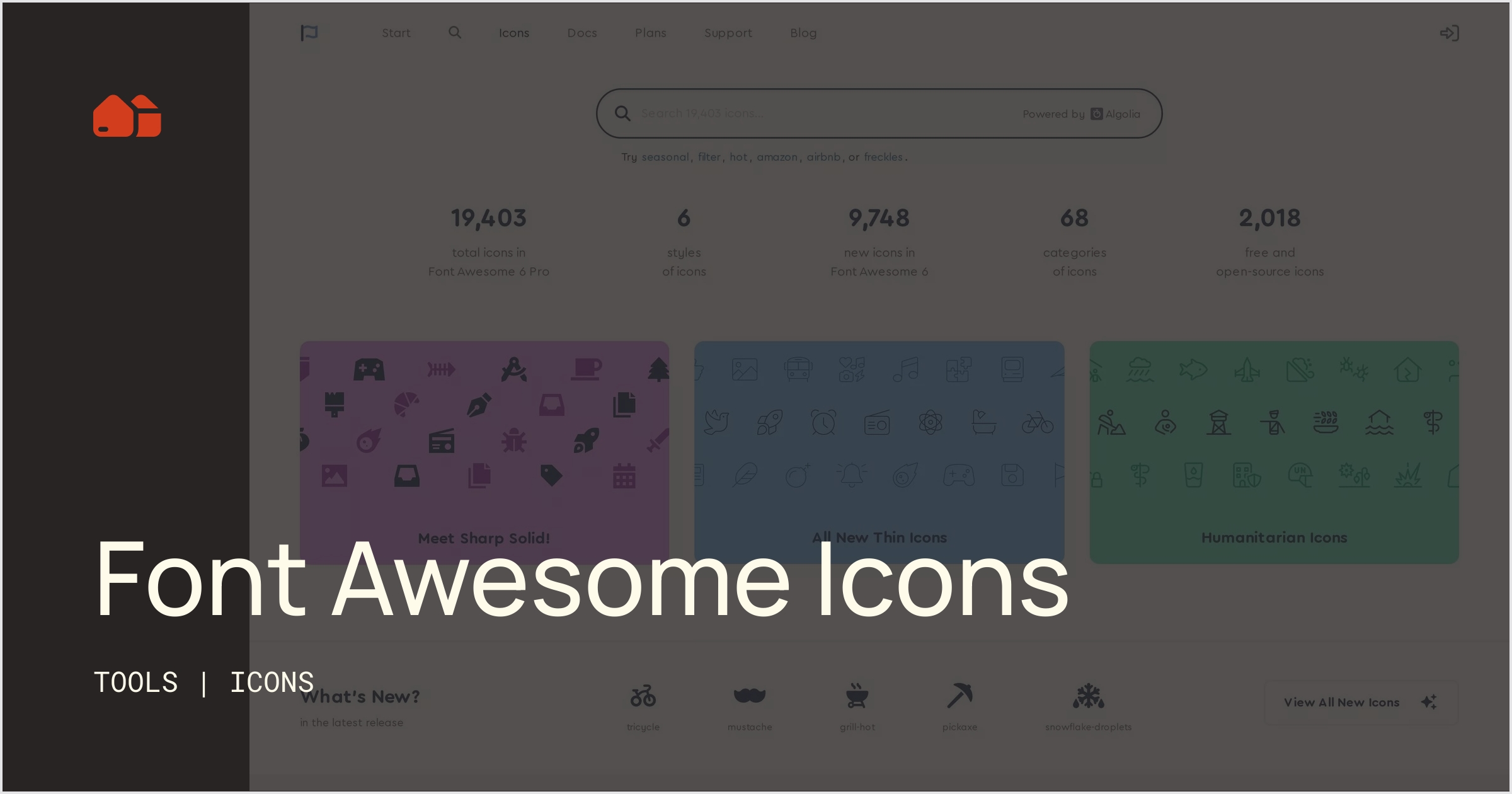 Font Awesome Icons [Icons] No-Code Supply Co.