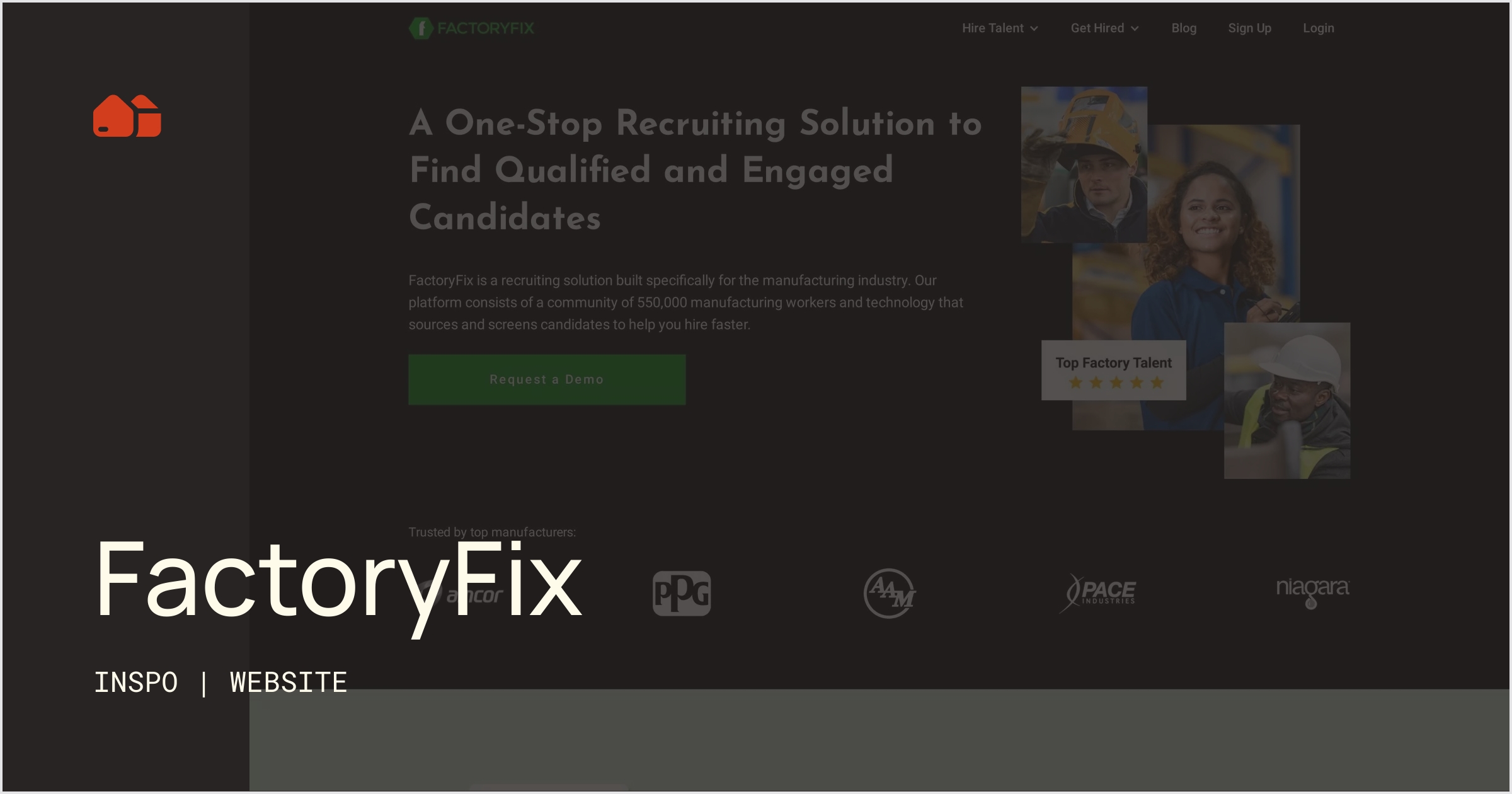 FactoryFix [Website] No-Code Supply Co.