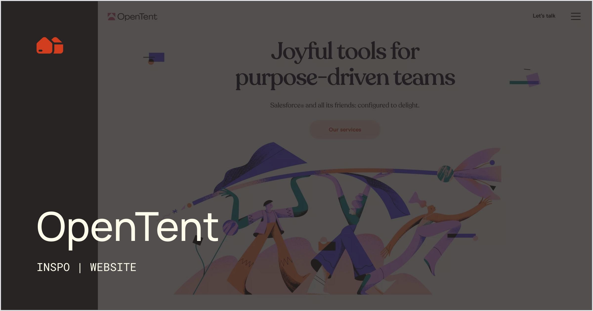 OpenTent [Website] No-Code Supply Co.