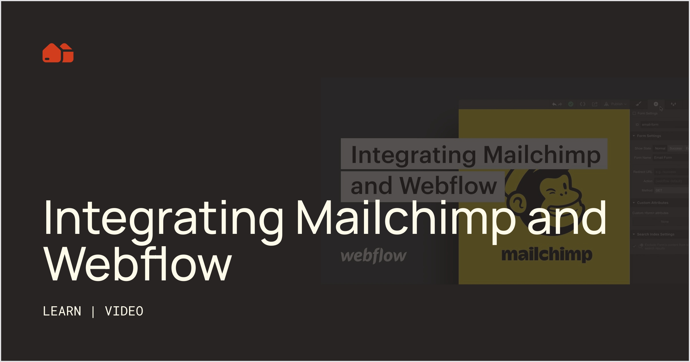 Integrating Mailchimp and Webflow [Video] No-Code Supply Co.