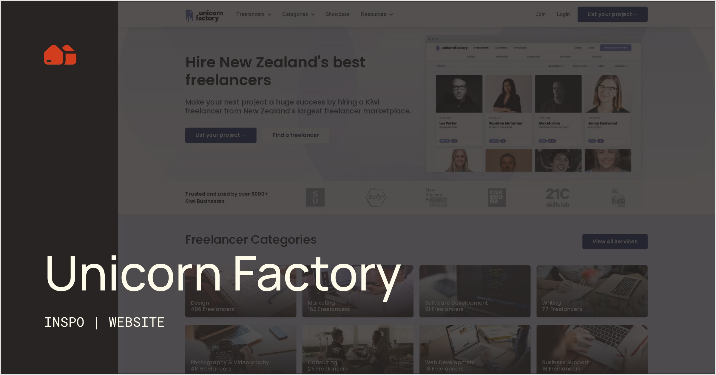 Unicorn Factory [Website] No-Code Supply Co.