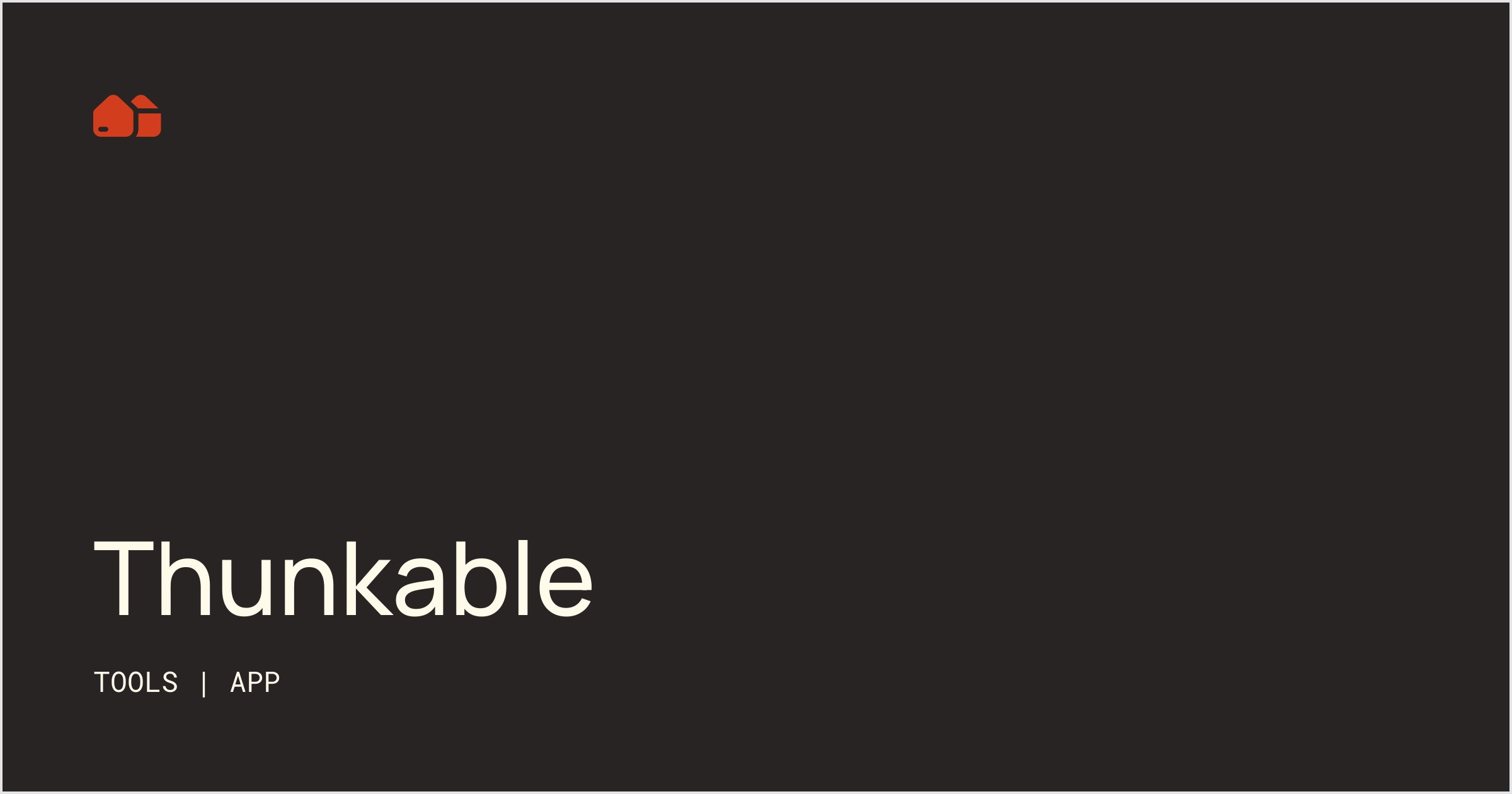 Thunkable [App] No-Code Supply Co.