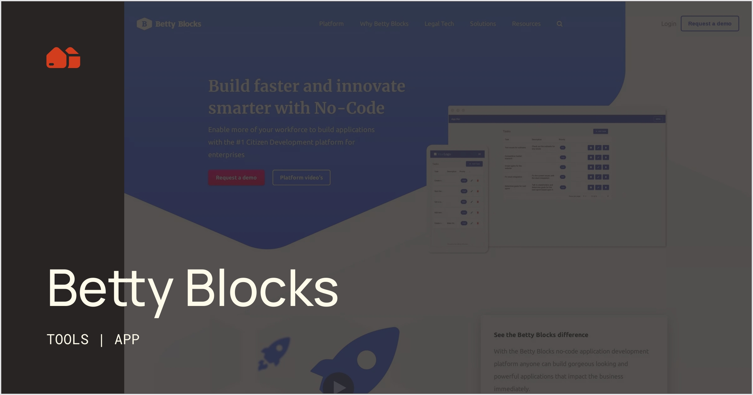 Betty Blocks [App] No-Code Supply Co.