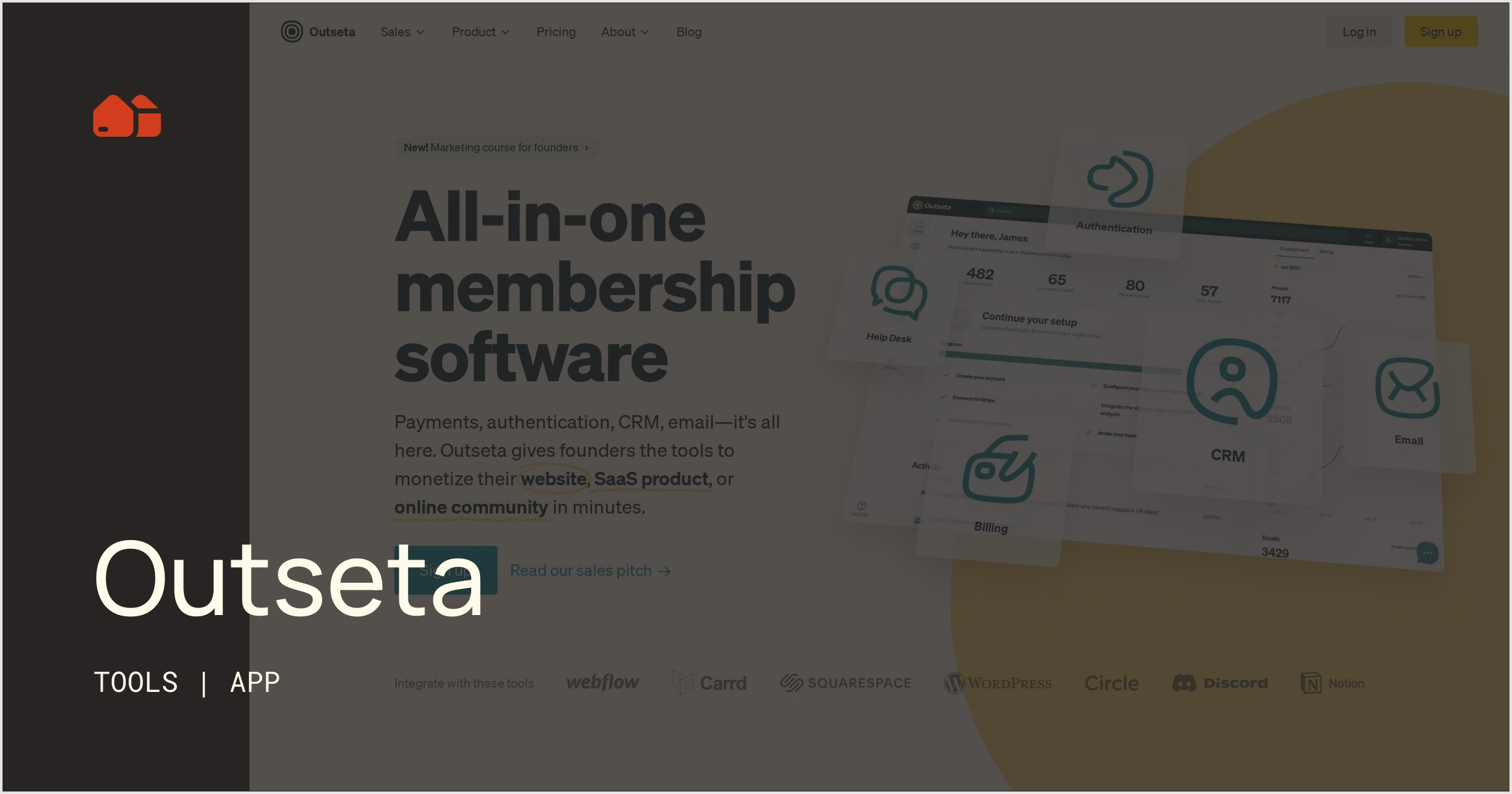 Outseta [App] No-Code Supply Co.