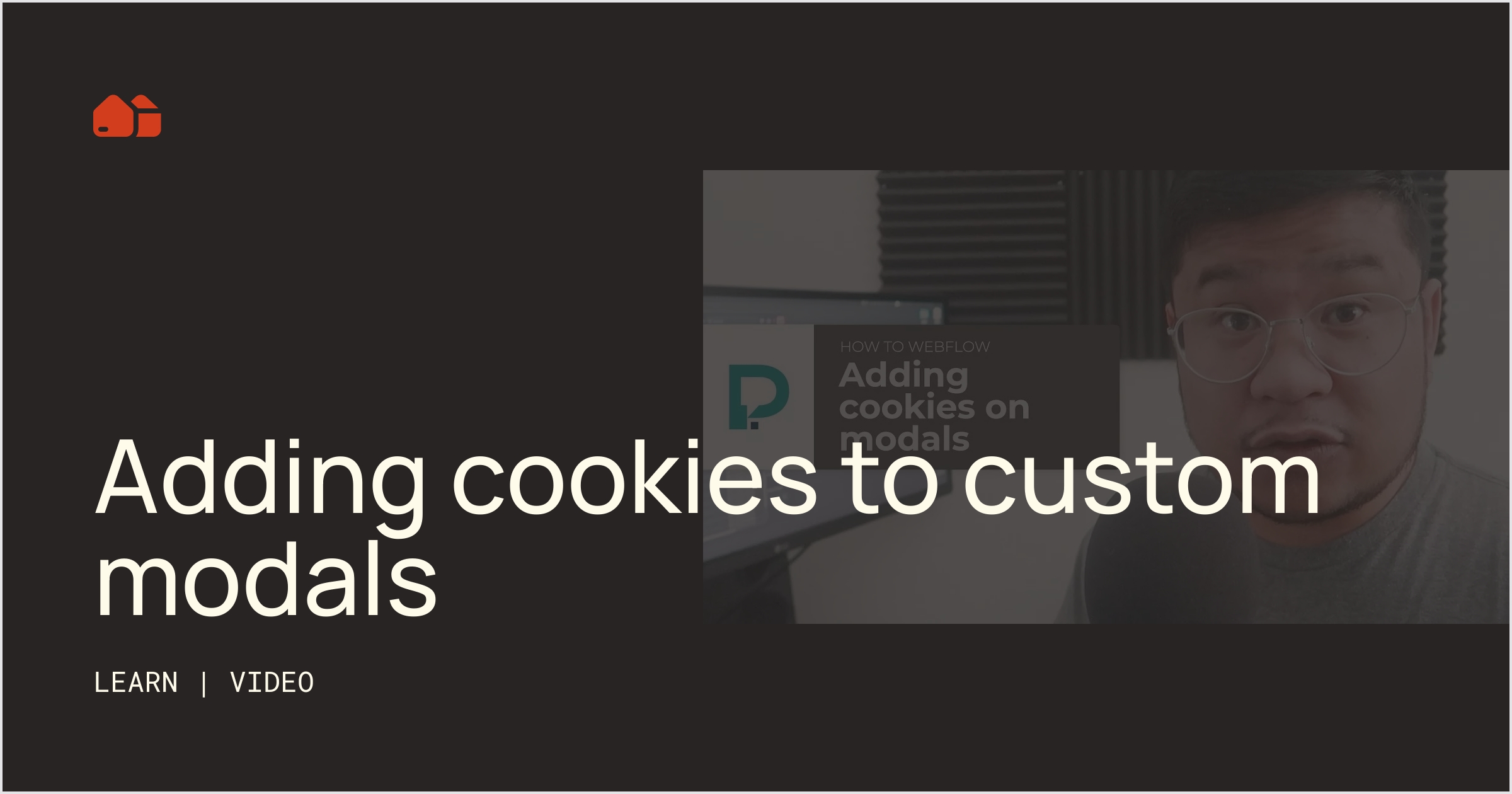 Adding cookies to custom modals [Video] No-Code Supply Co.