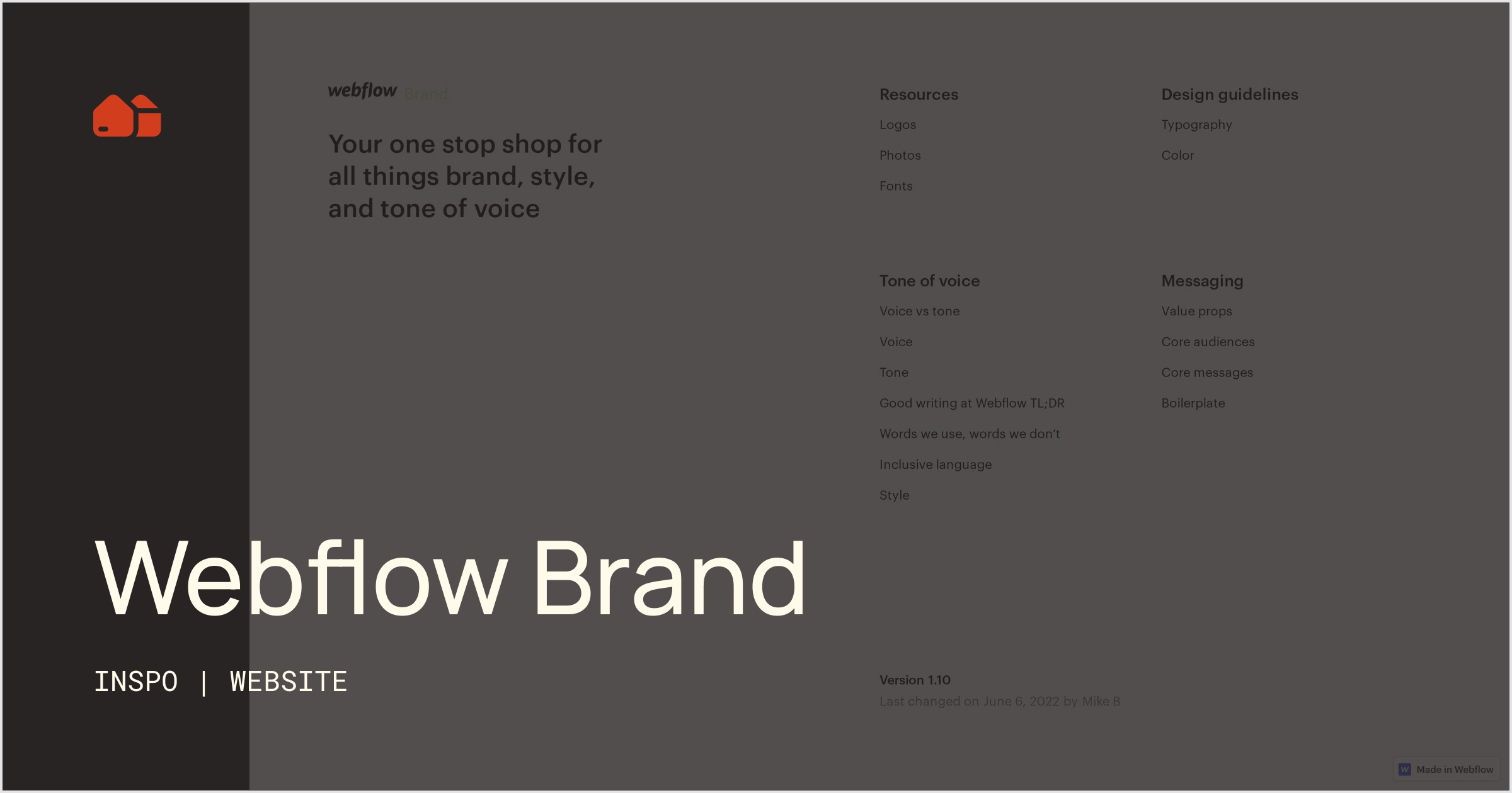 Webflow Brand [Website] No-Code Supply Co.