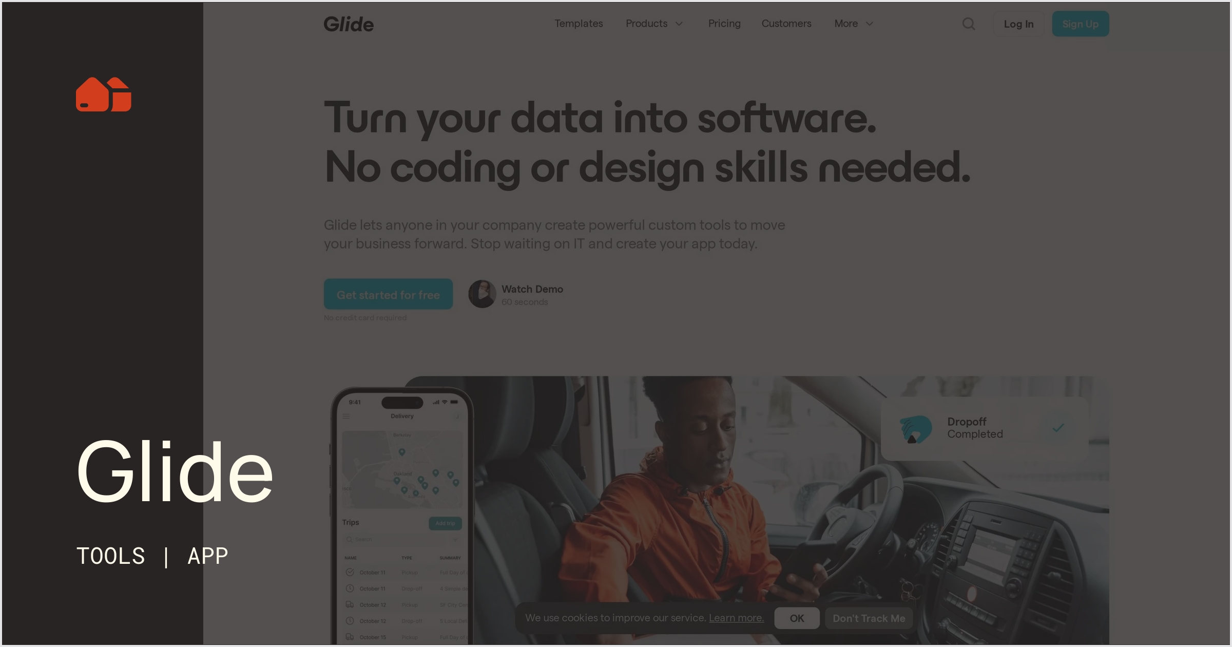 Glide [App] No-Code Supply Co.