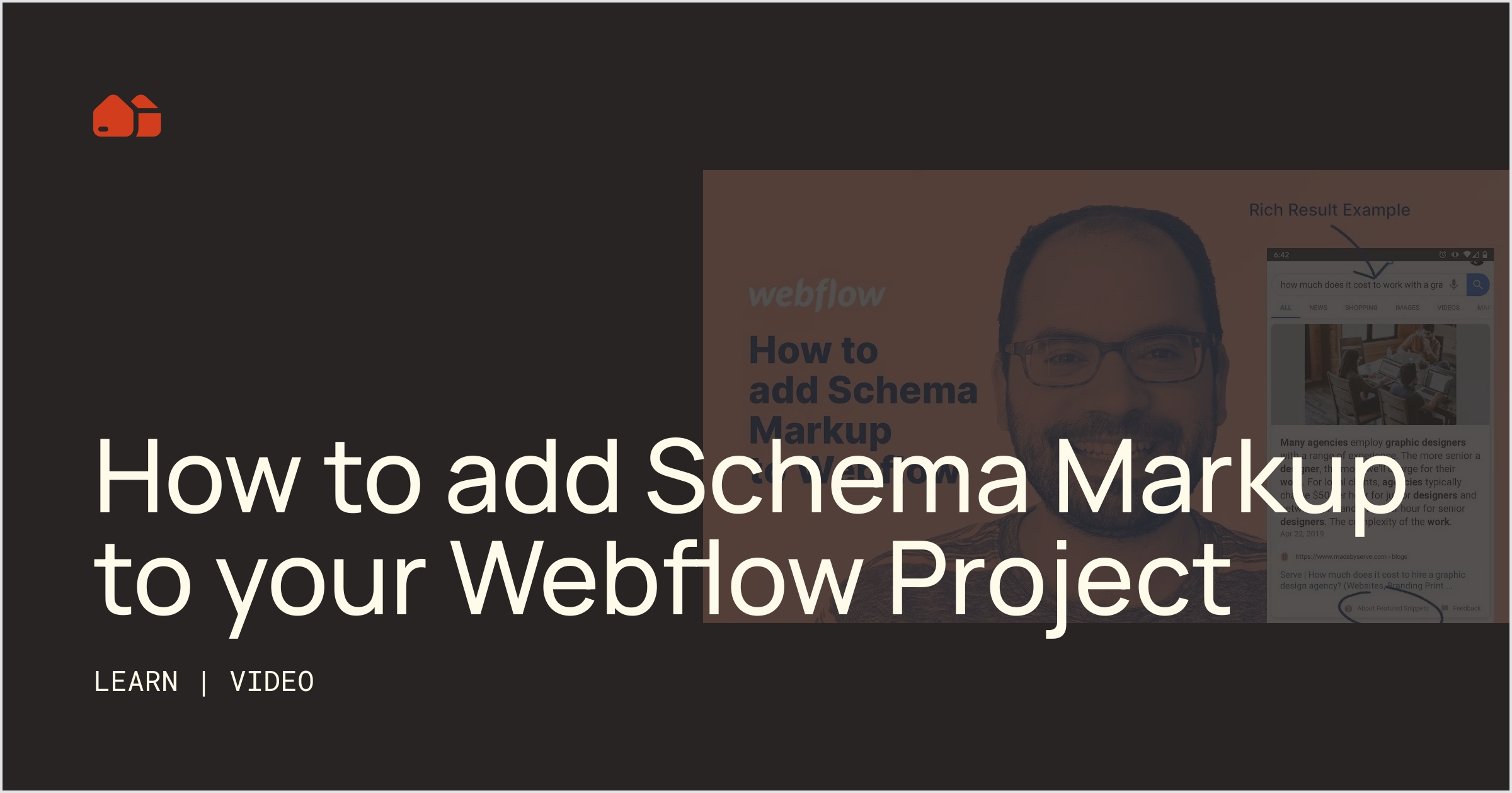 How to add Schema Markup to your Webflow Project [Video] No-Code Supply Co.