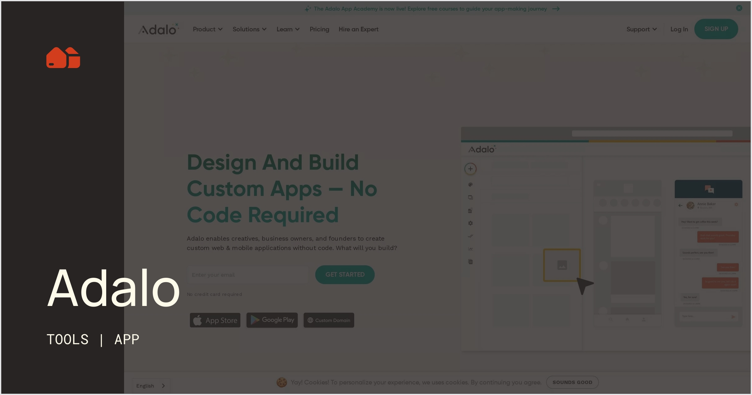 Adalo [App] No-Code Supply Co.