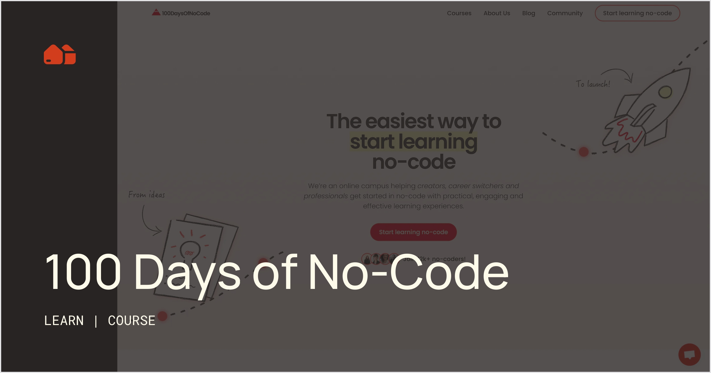 100 Days of No-Code [Course] No-Code Supply Co.