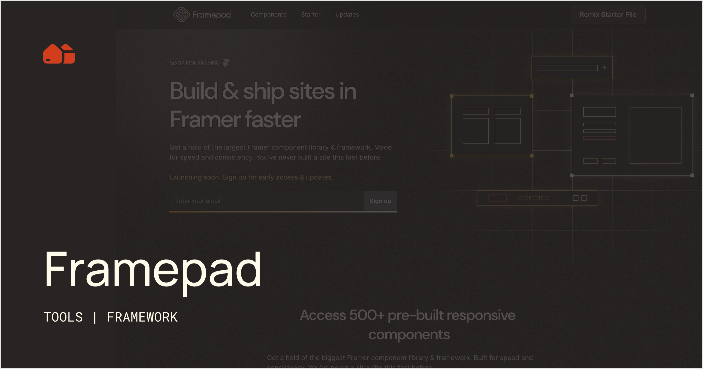 Framepad [Framework] No-Code Supply Co.