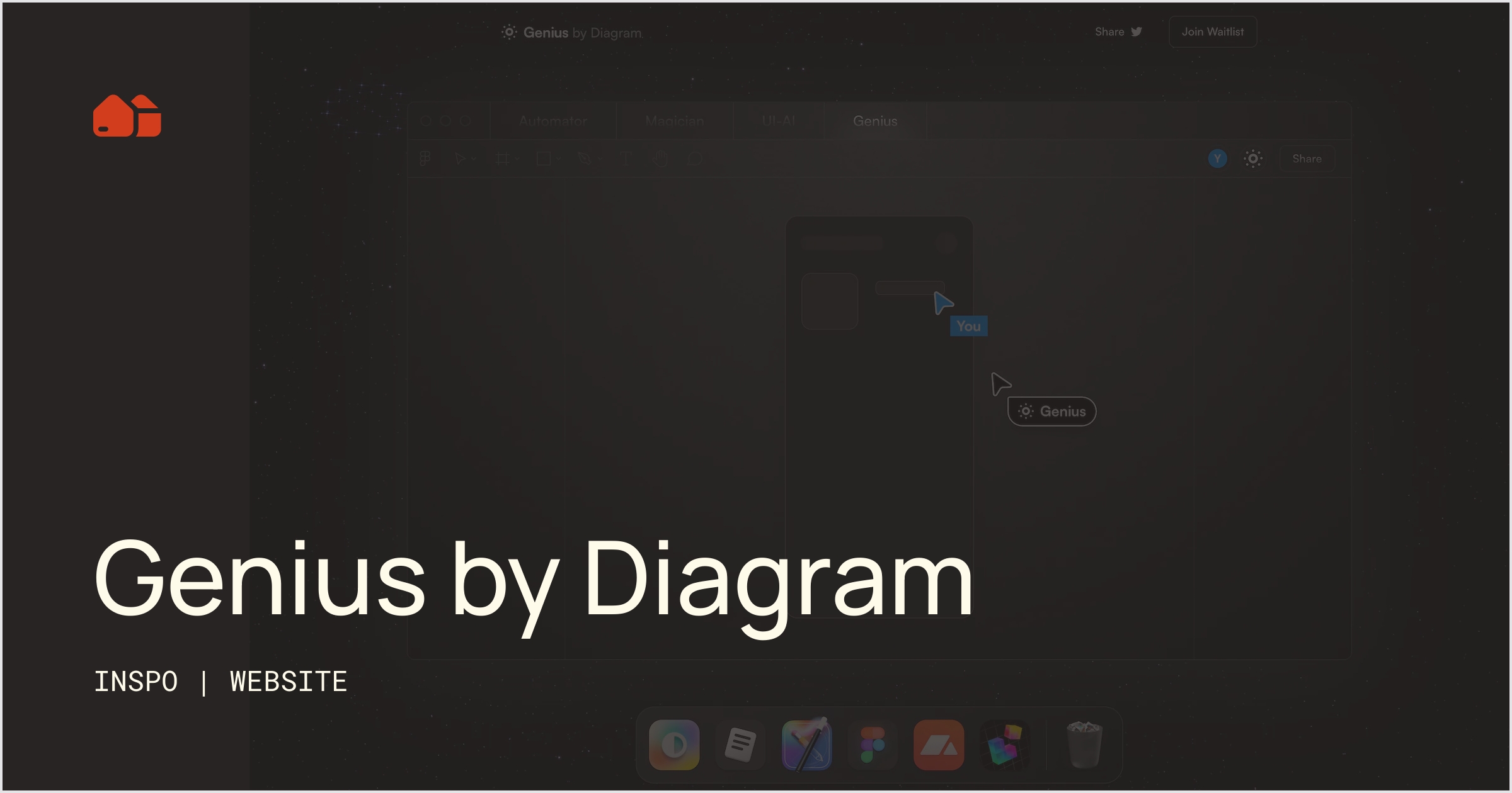 Genius by Diagram [Website] No-Code Supply Co.