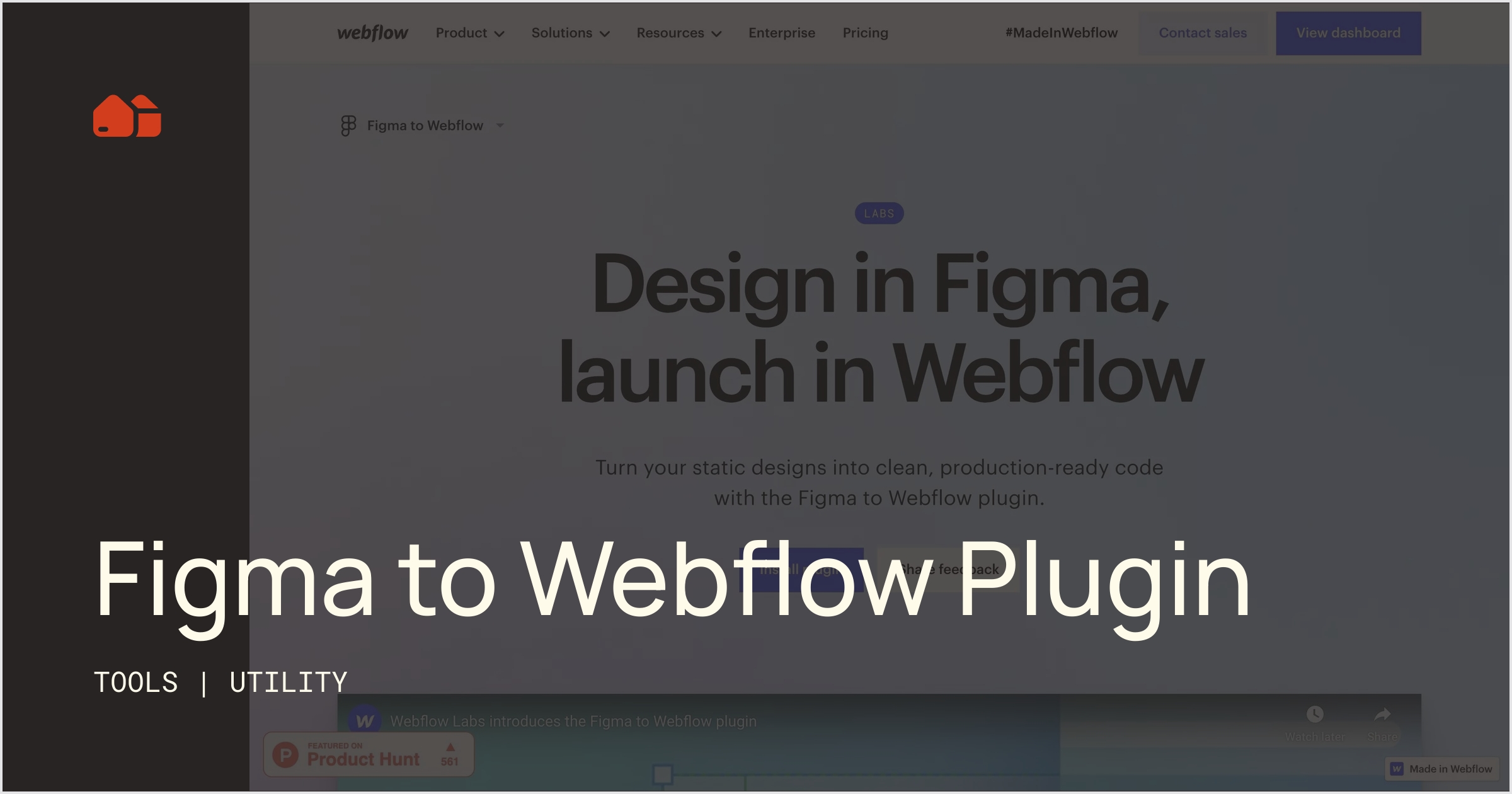 Figma to Webflow Plugin [Utility] No-Code Supply Co.