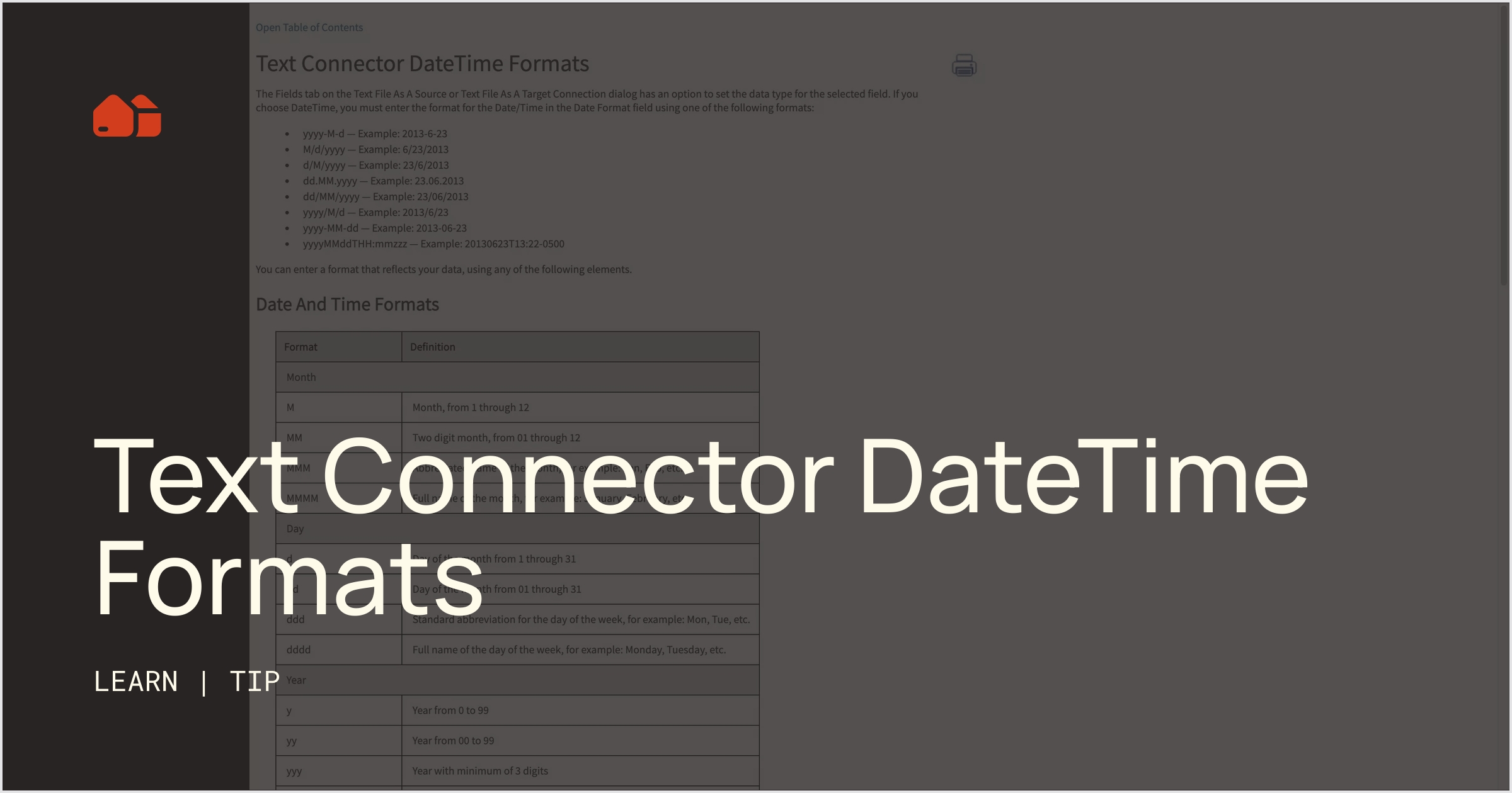 Text Connector DateTime Formats [Tip] No-Code Supply Co.