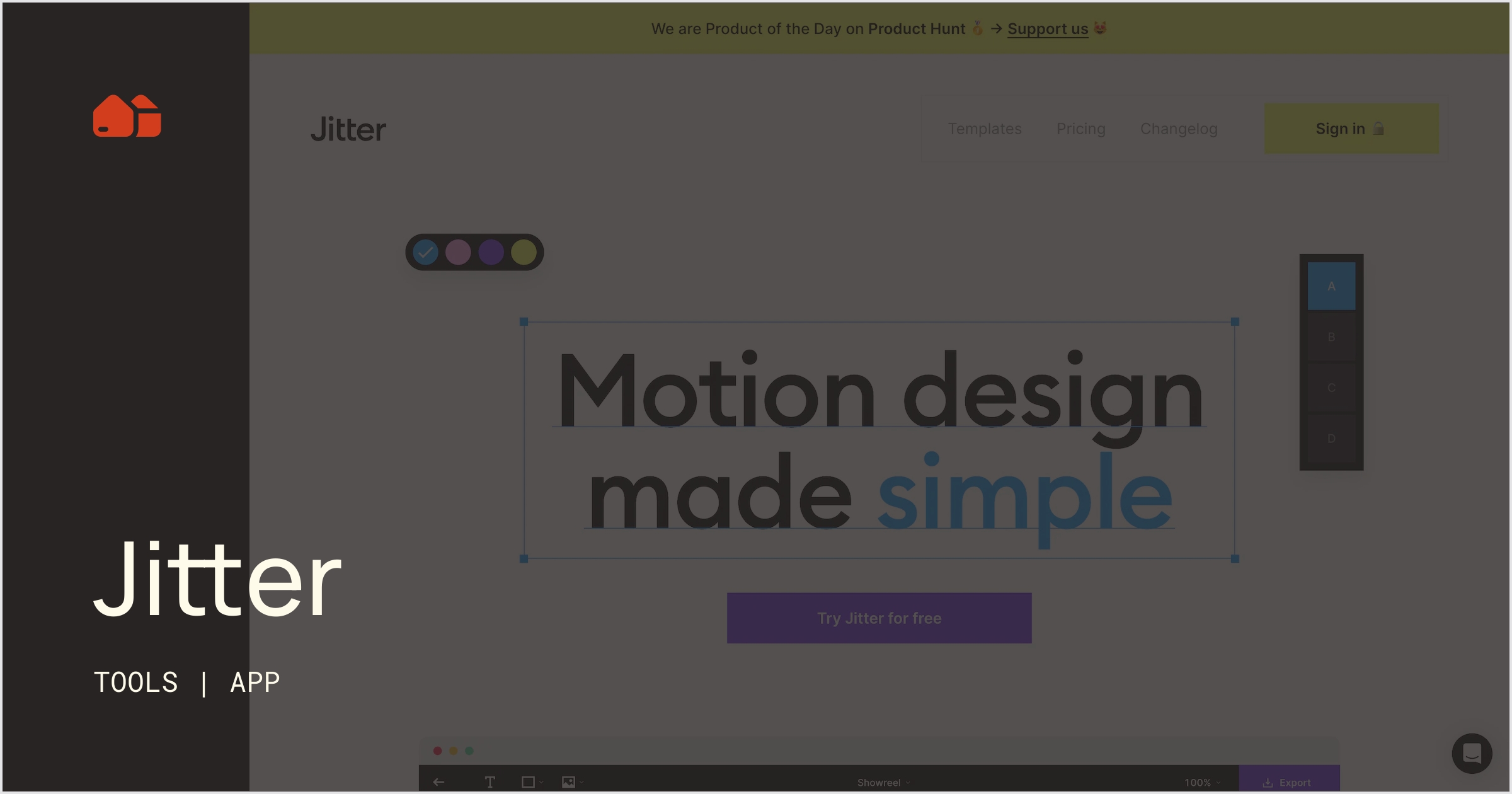 Jitter [App] No-Code Supply Co.