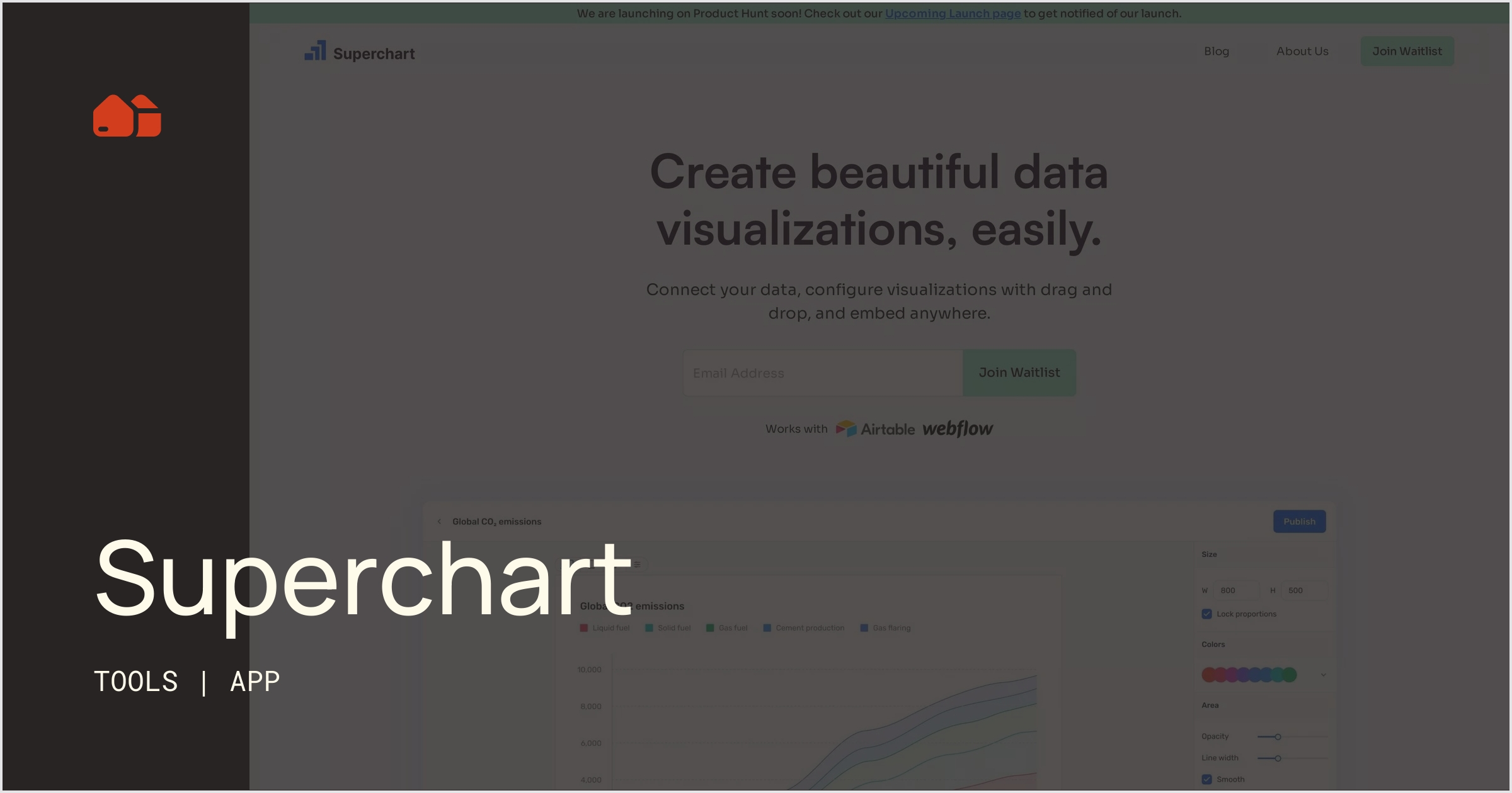 Superchart [App] No-Code Supply Co.