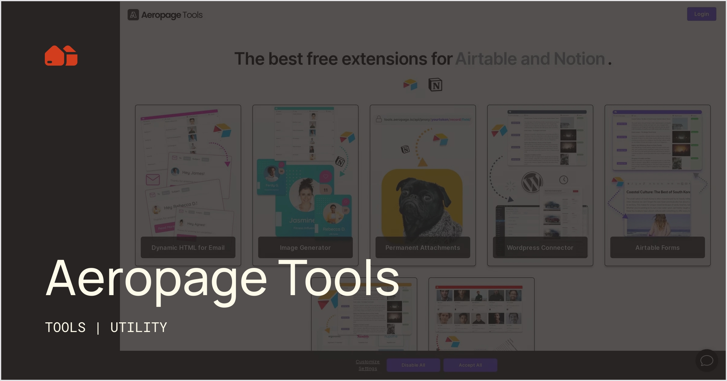 Aeropage Tools [Utility] No-Code Supply Co.