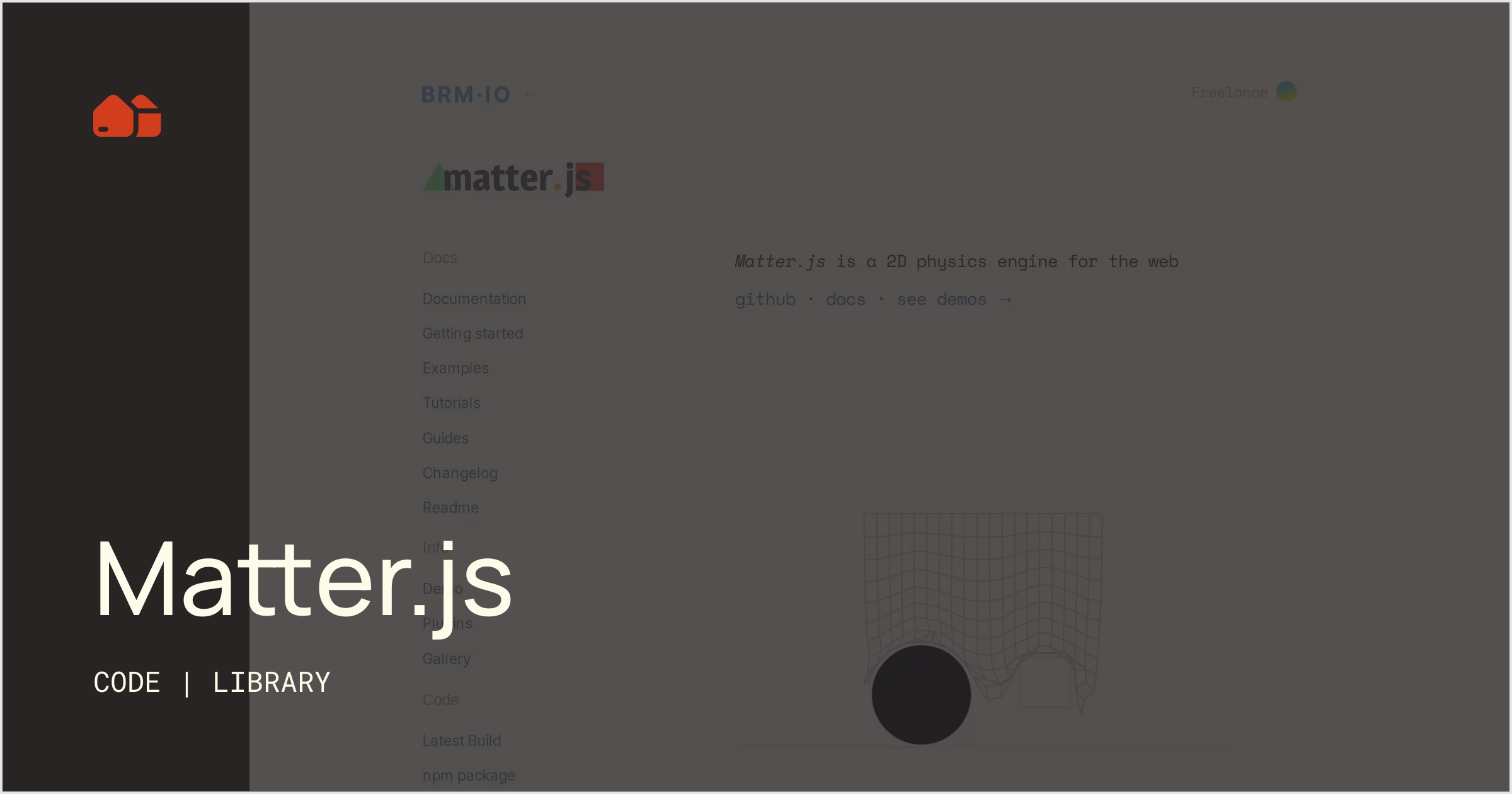 Matter.js [Library] No-Code Supply Co.