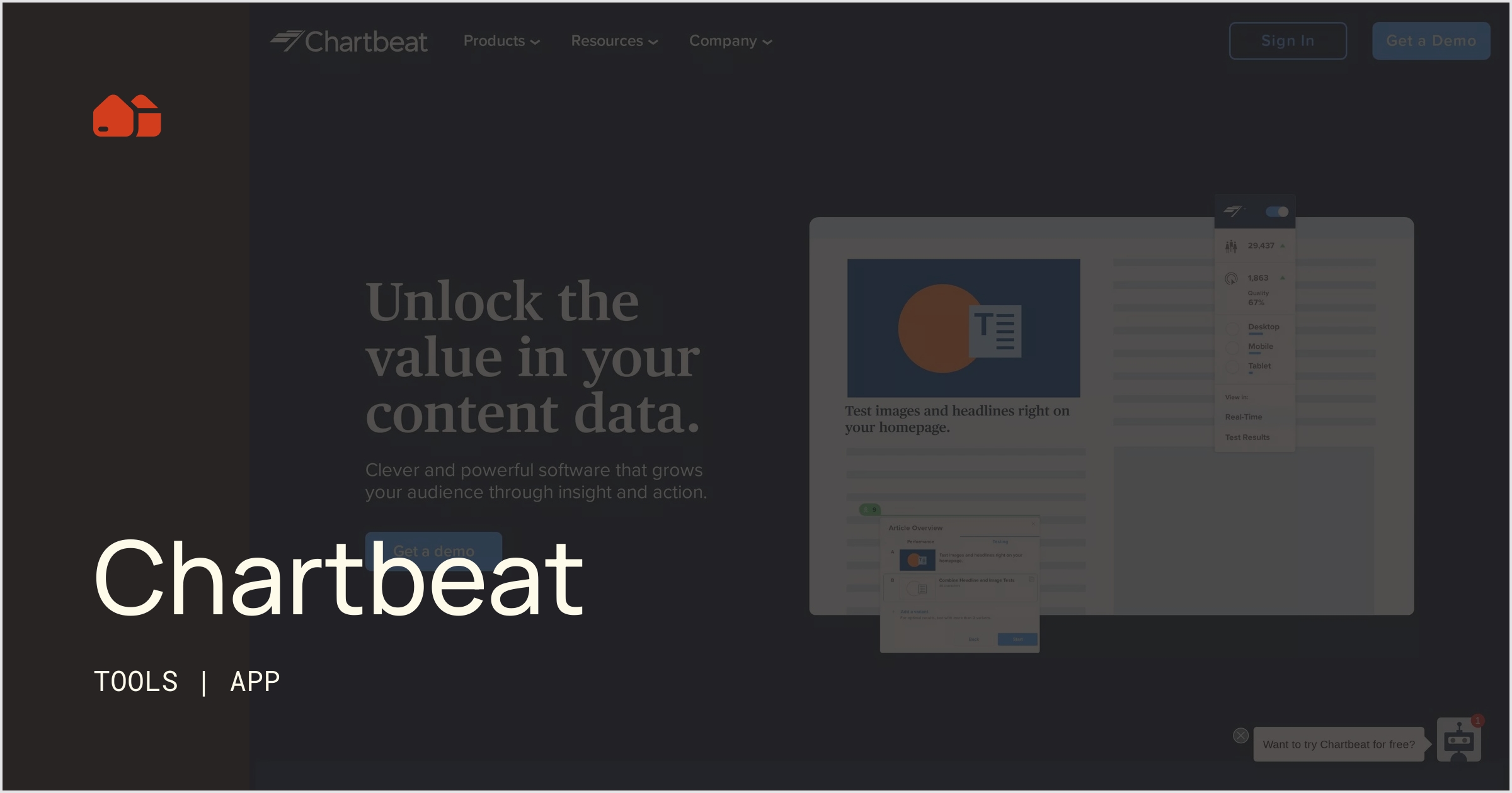 Chartbeat [App] No-Code Supply Co.