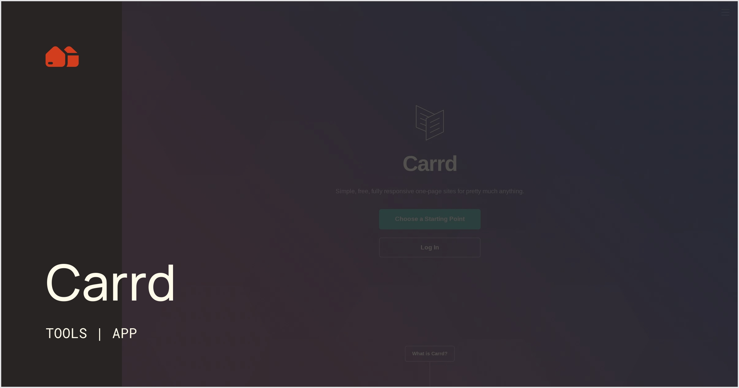 Carrd [App] No-Code Supply Co.