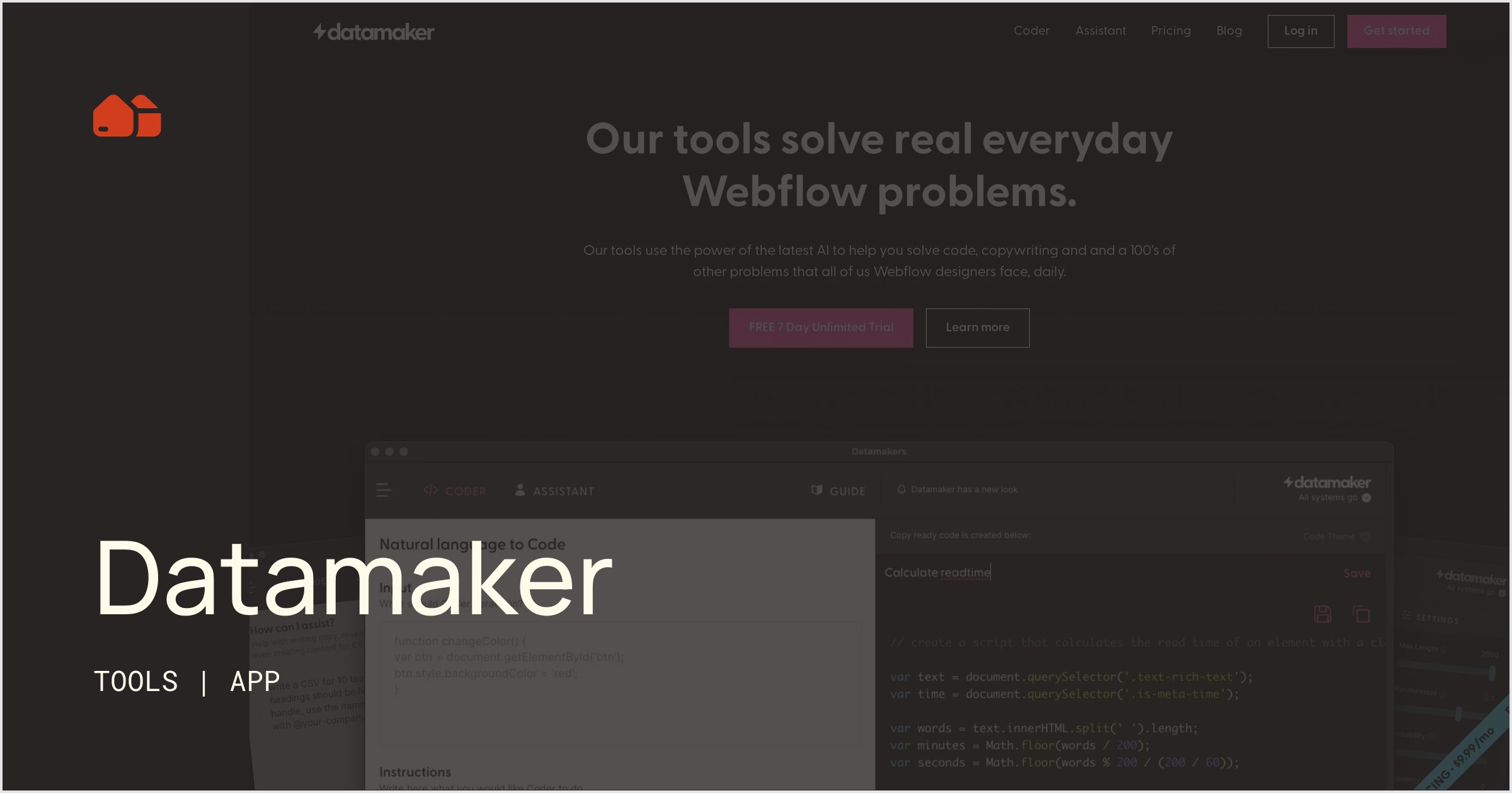 Datamaker [App] No-Code Supply Co.
